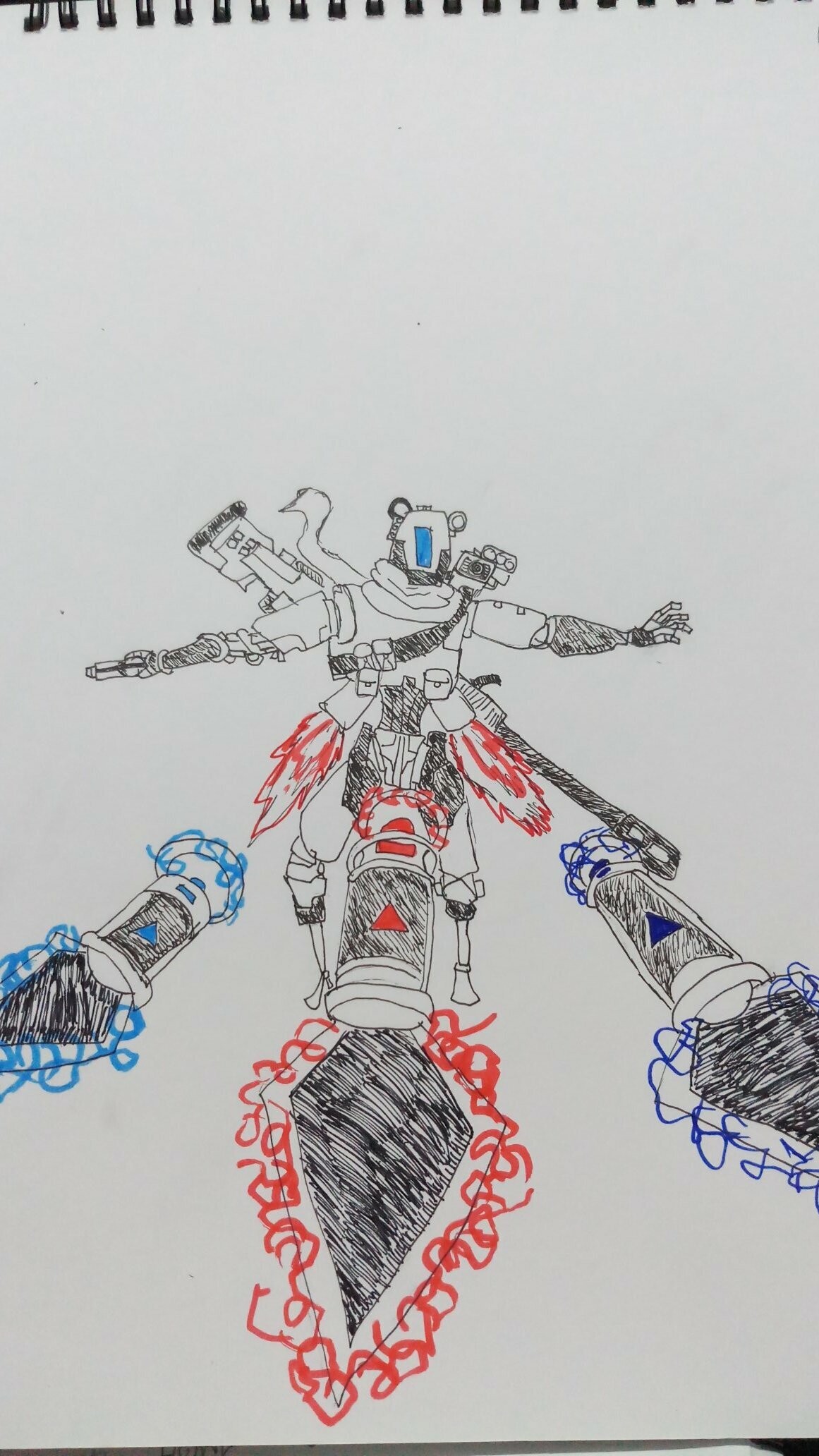 ArtStation - Titanfall 2/inktober throw