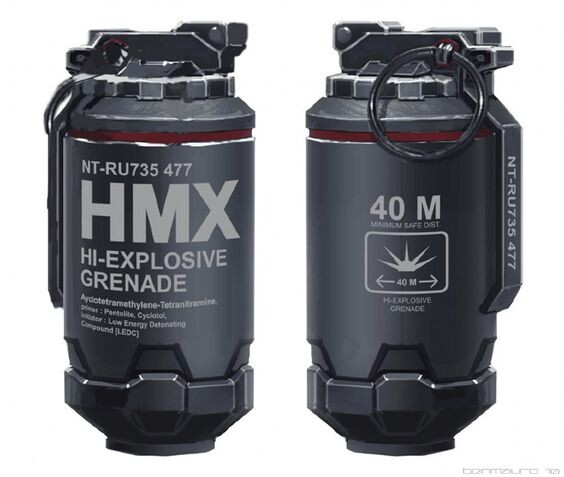 hmx explosive compound