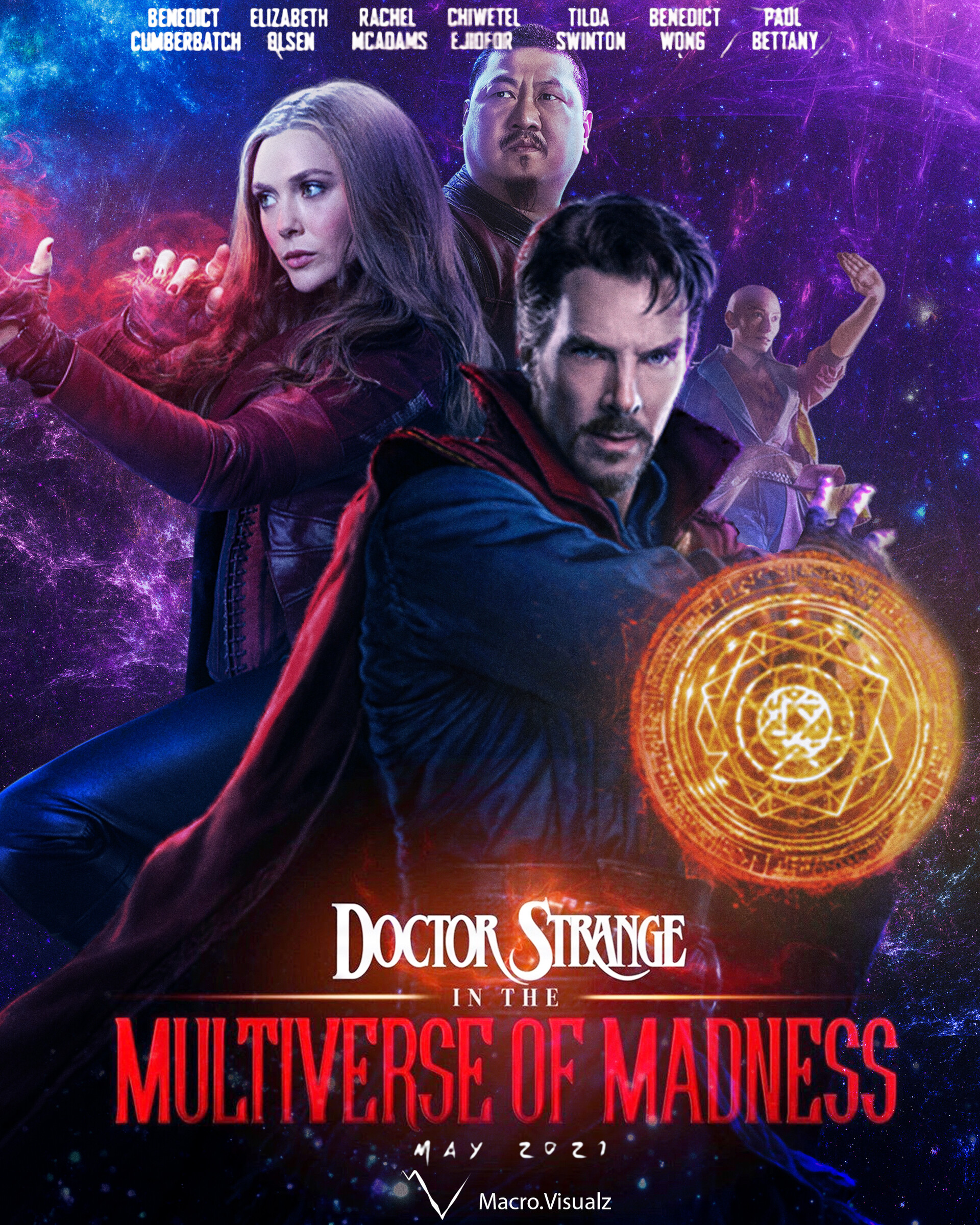 ArtStation - DOCTOR STRANGE IN THE MULTIVERSE OF MADNESS POSTER 🧙‍♂️🪄