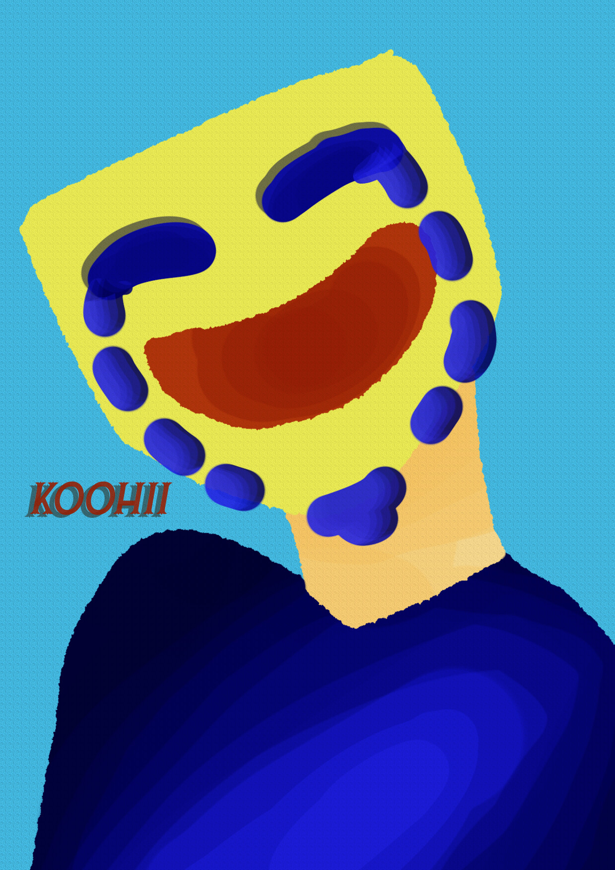 ArtStation - smiling mask