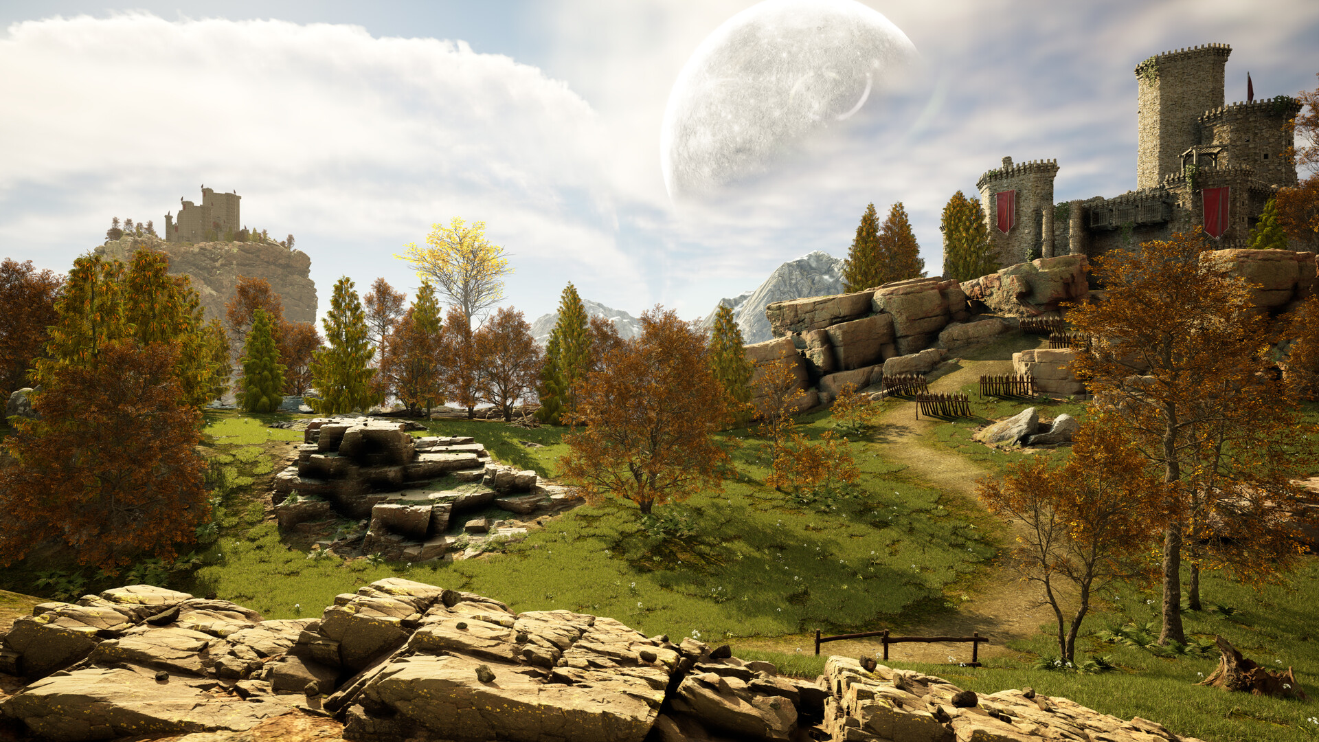 ArtStation - Fantasy Castle Environment