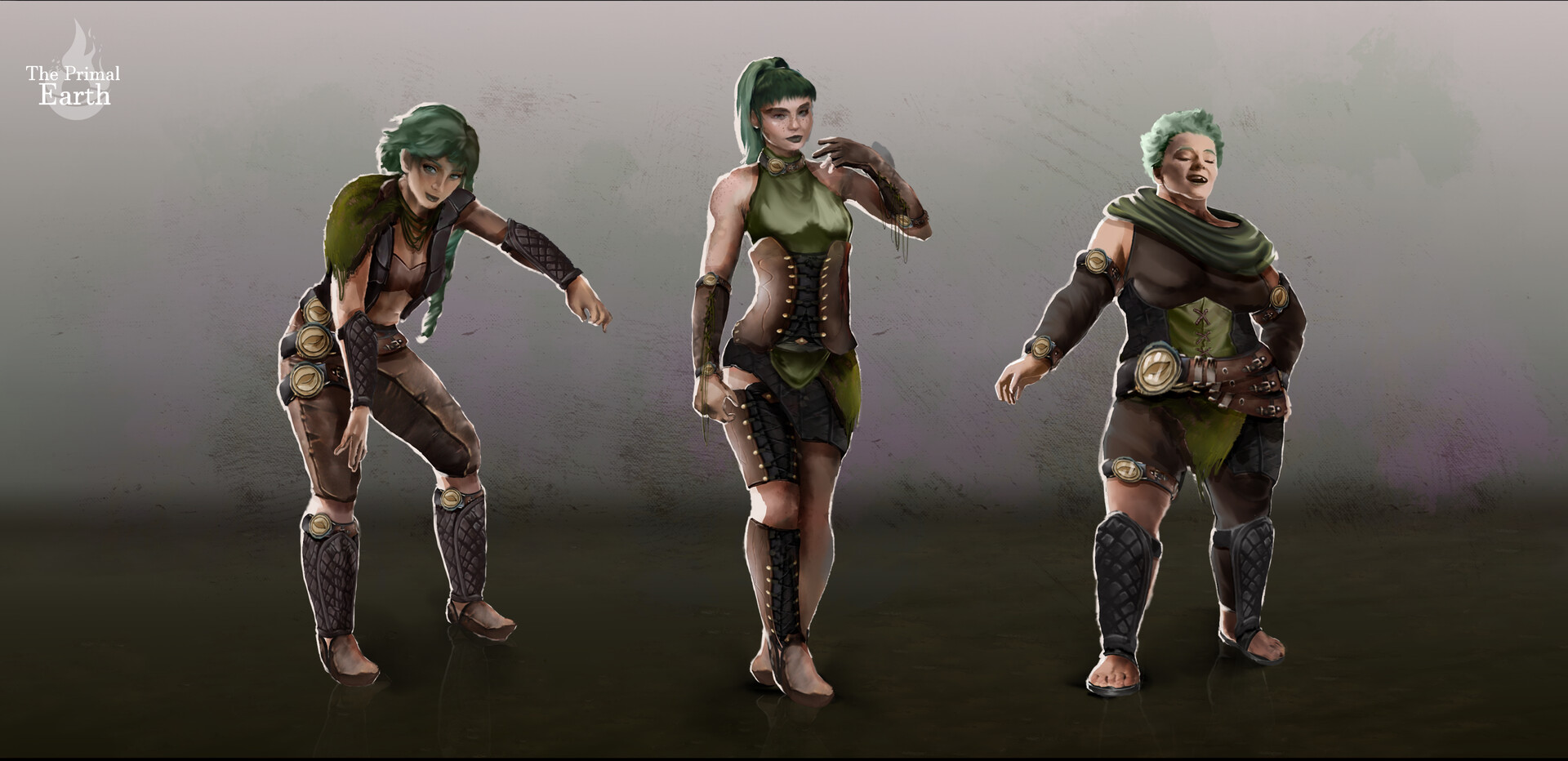 ArtStation - Human Lineage: Forest Heroes ὕλη | The Primal Earth Project
