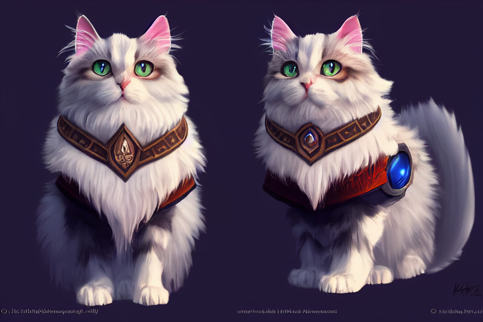 ArtStation - maincoon cat