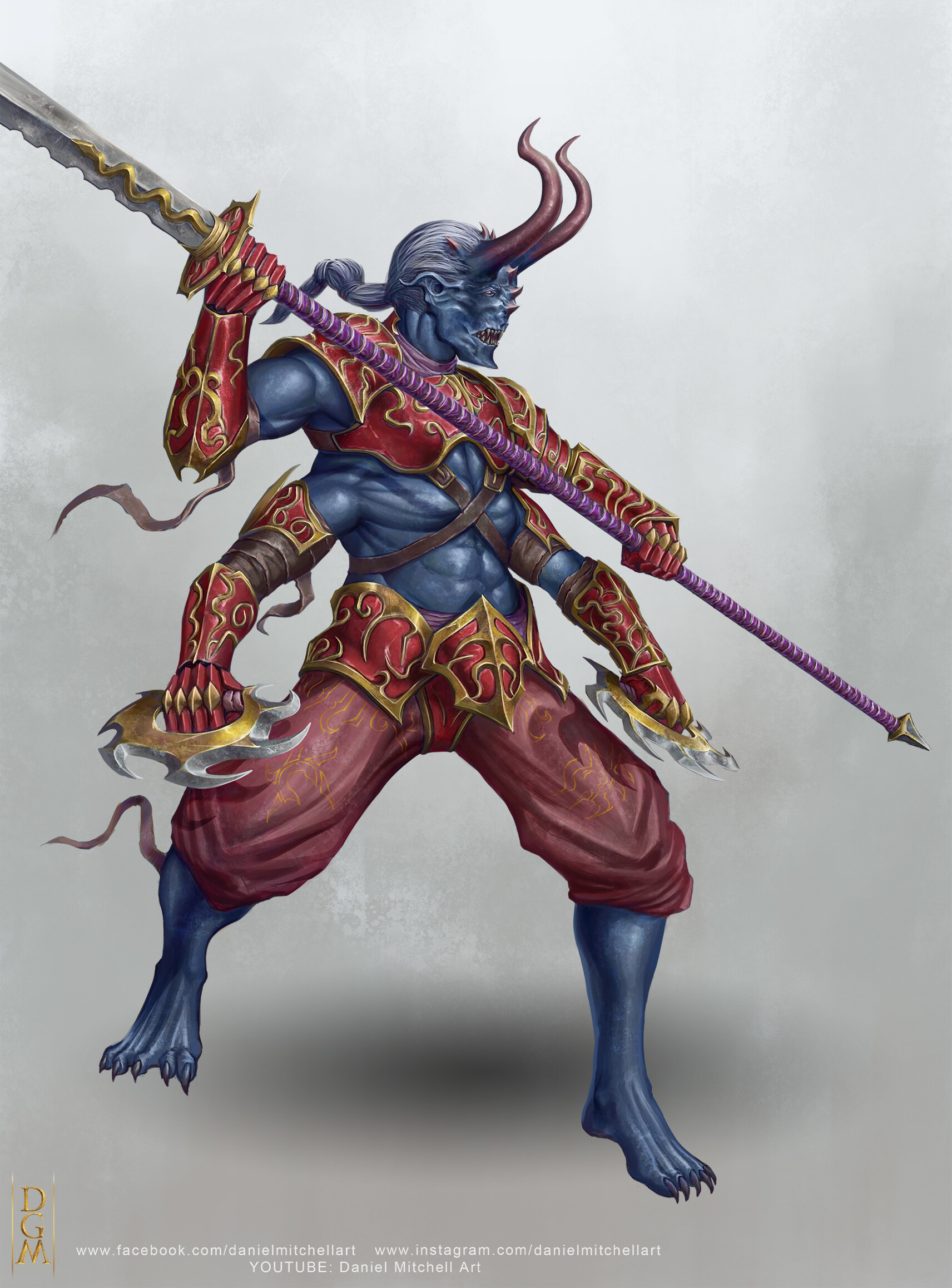 Daniel Mitchell - Fantasy Character Designs 1