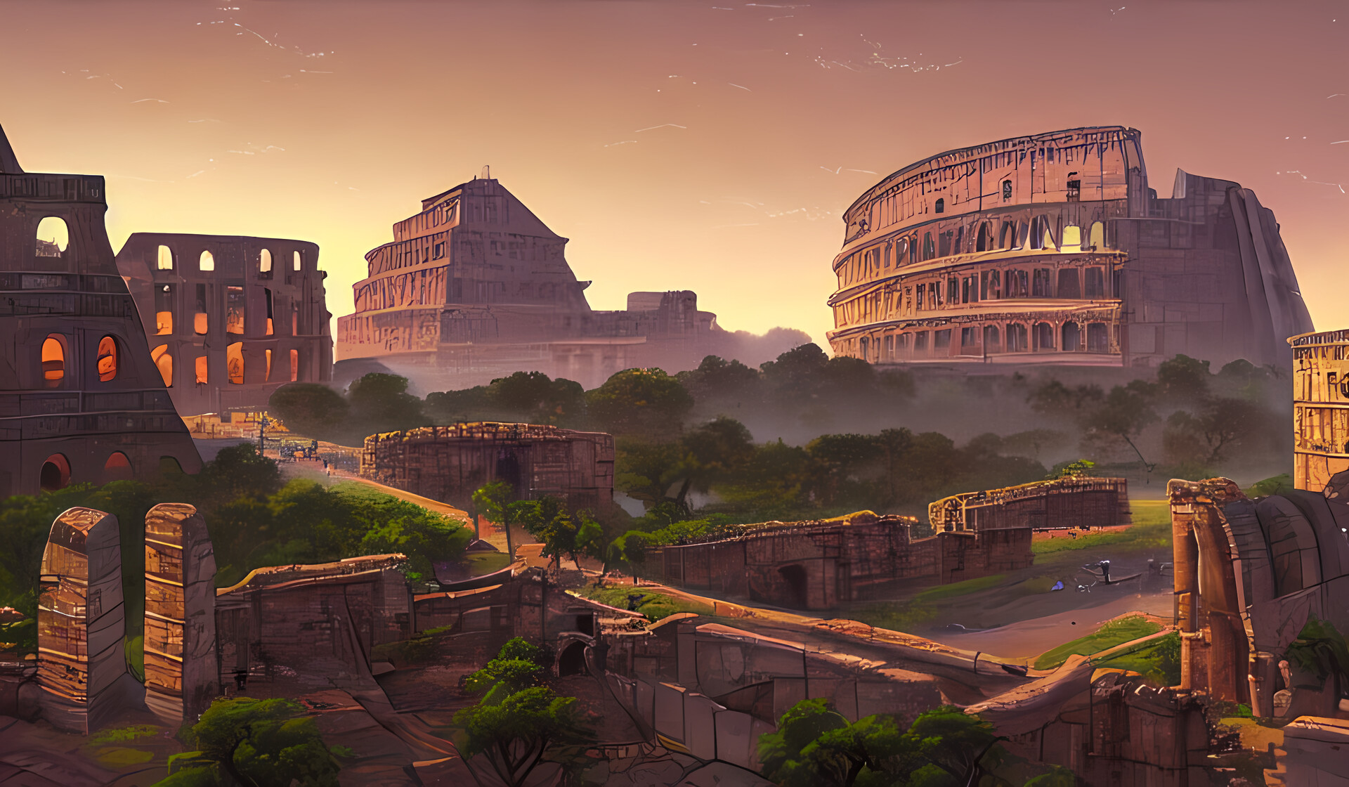 ArtStation - Ancient City
