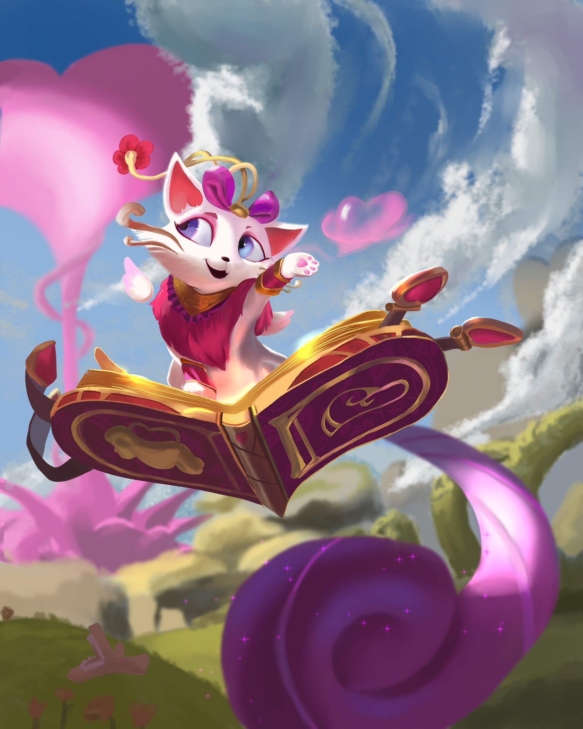 ArtStation - Yuumi Splash Art Study