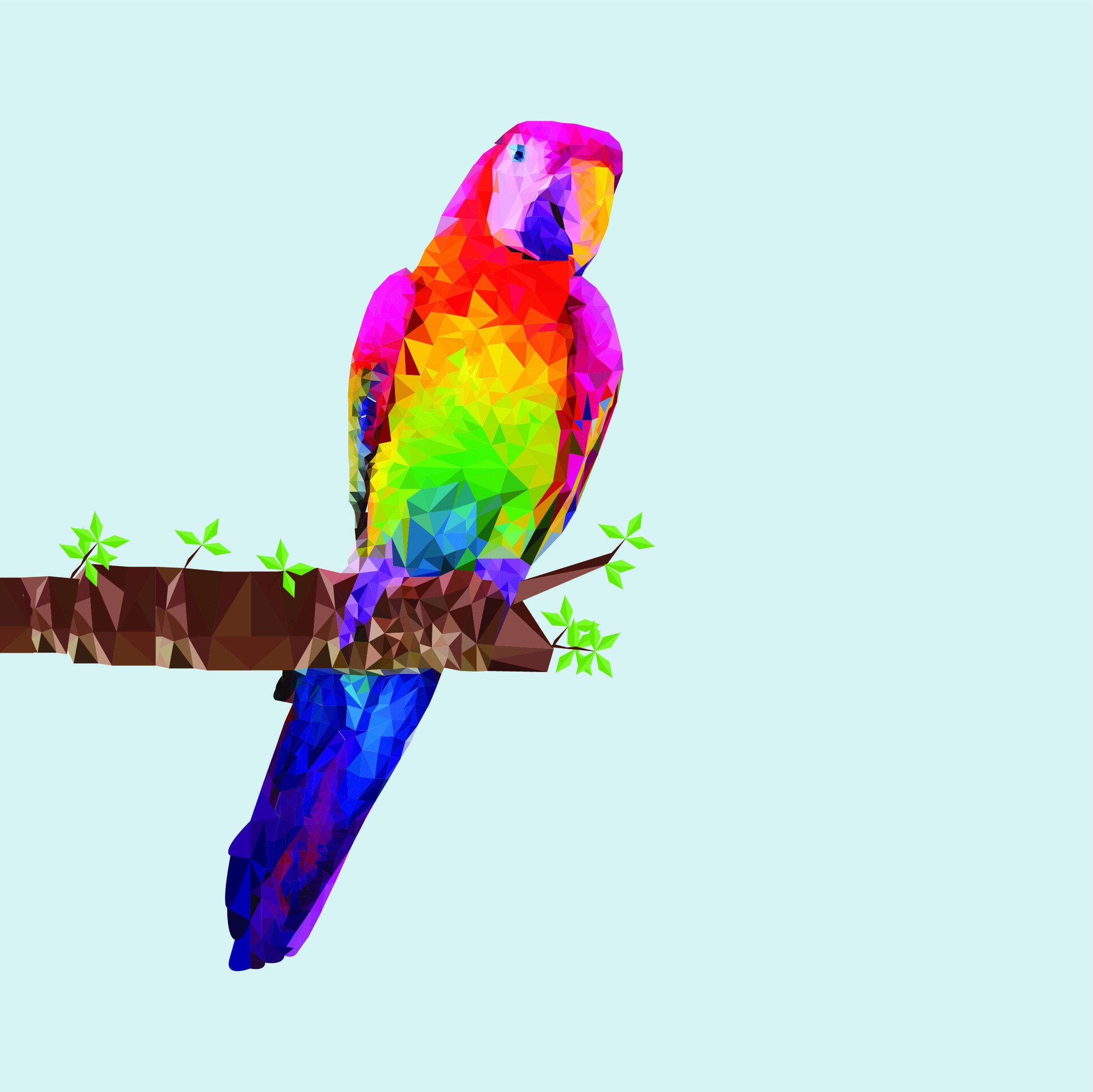 ArtStation - poly art