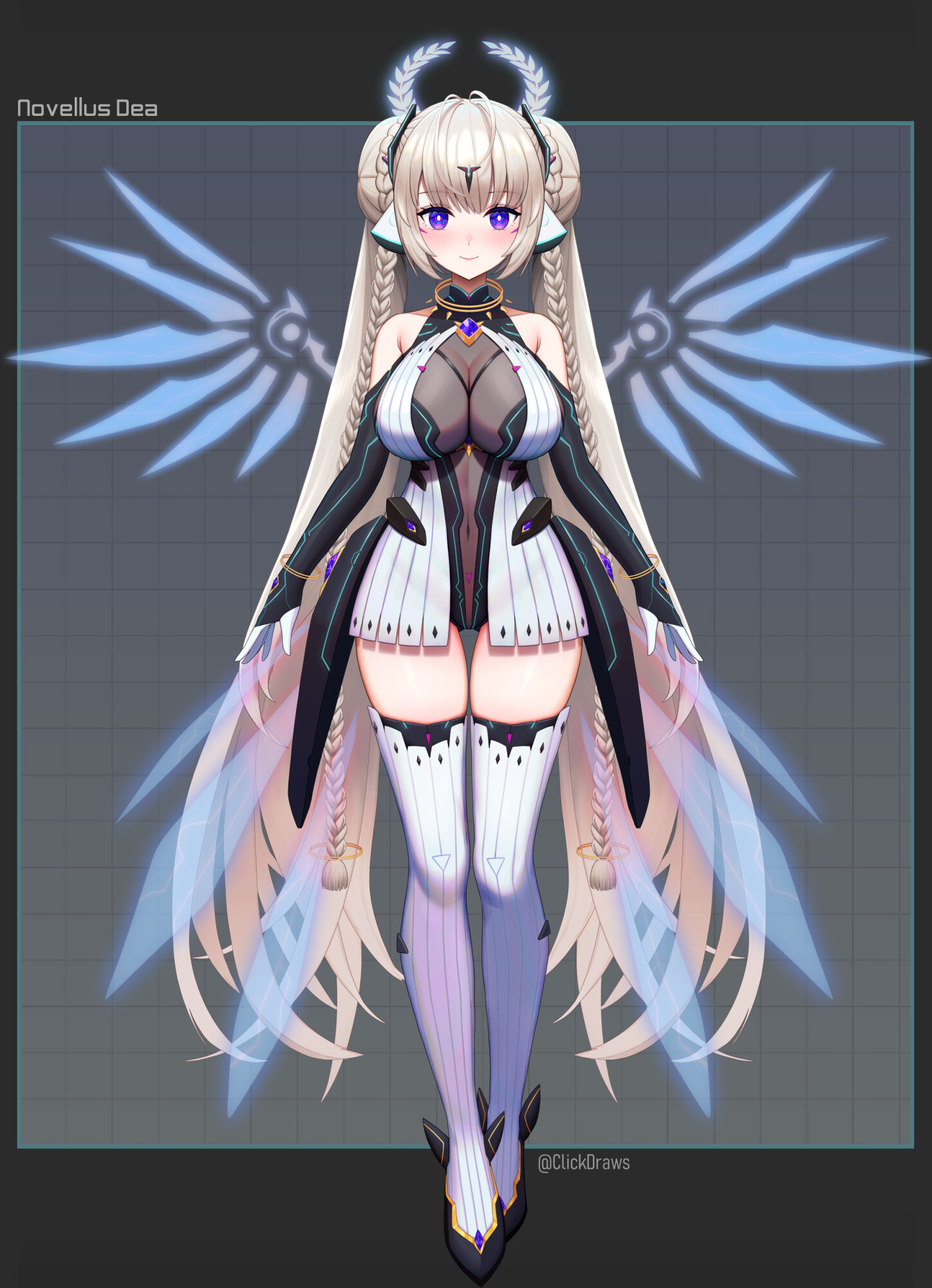 ArtStation - VTuber Character design / Live2D model