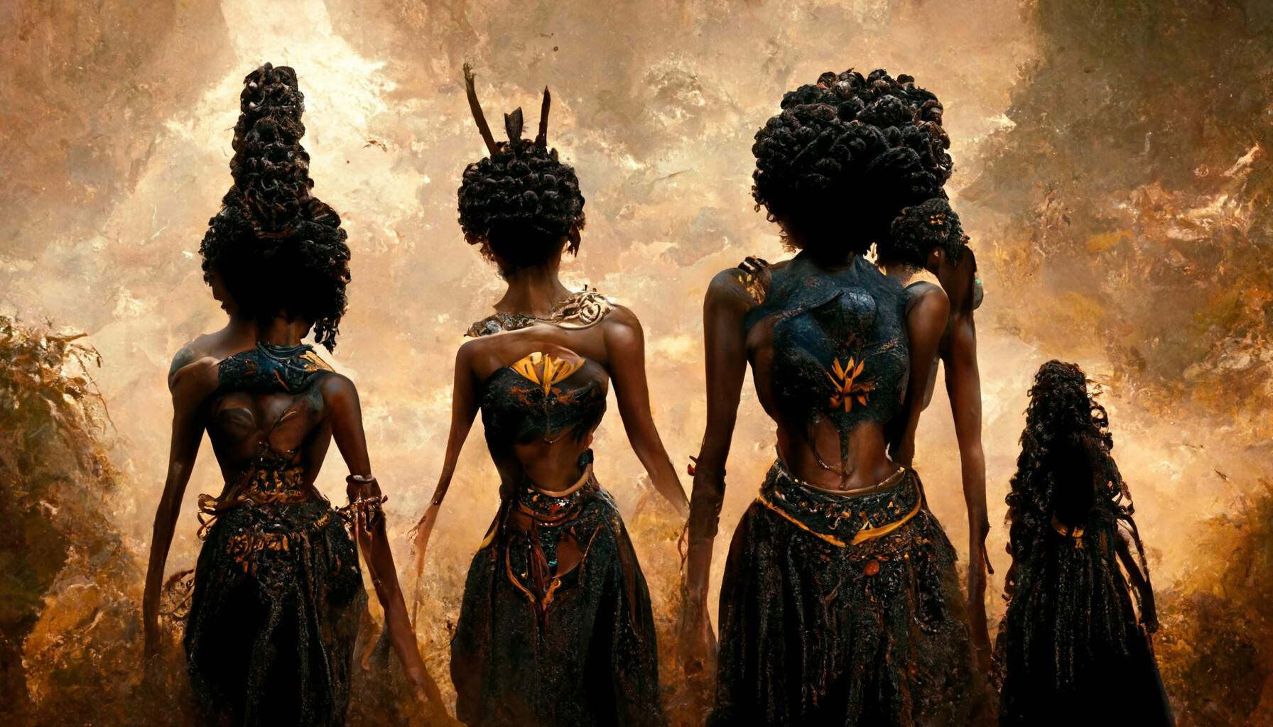 Oliver - God Queens: Concept Art for Original Series