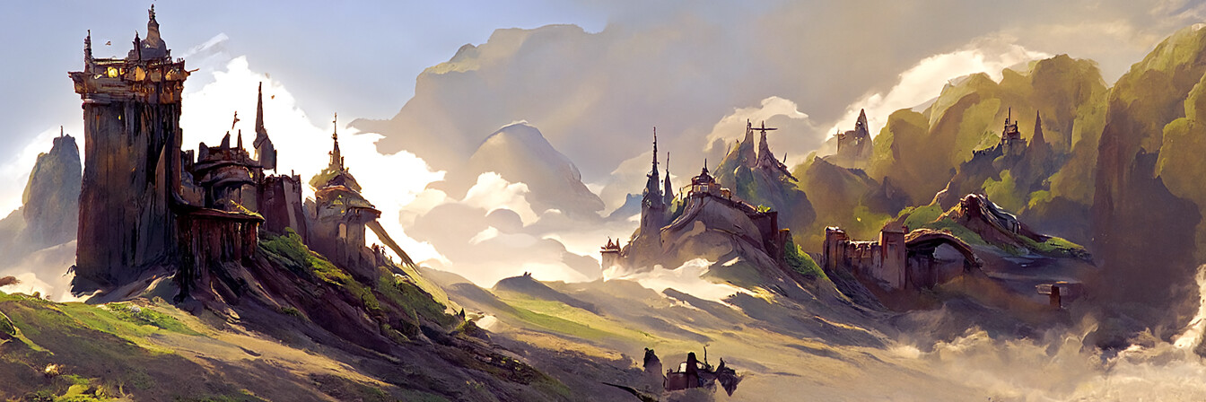 ArtStation - Fae Signal Towers