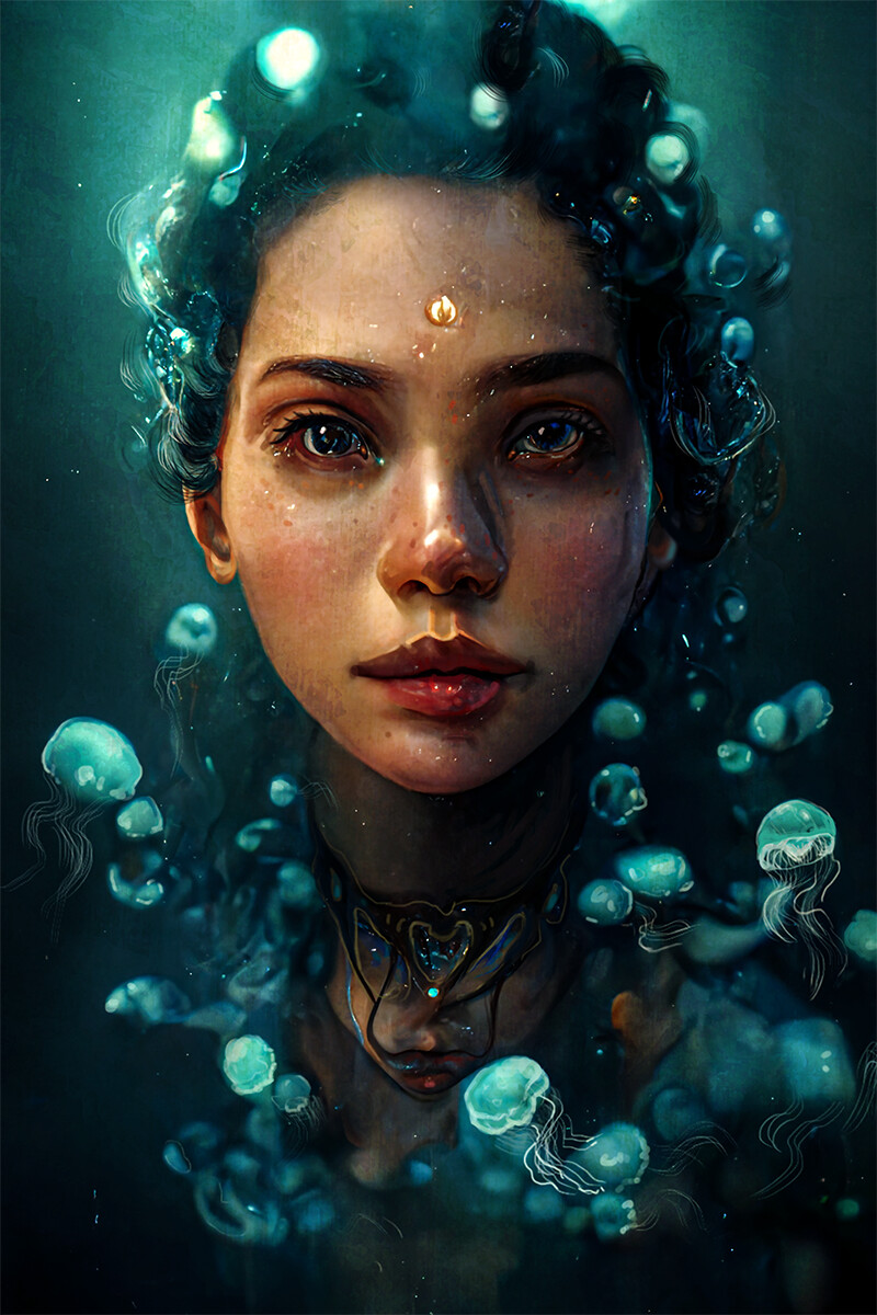 ArtStation - Woman Of The Waters