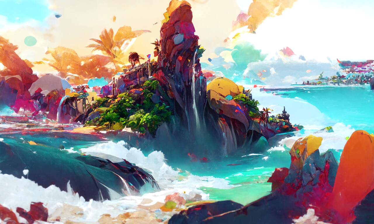 ArtStation - Tropic Island