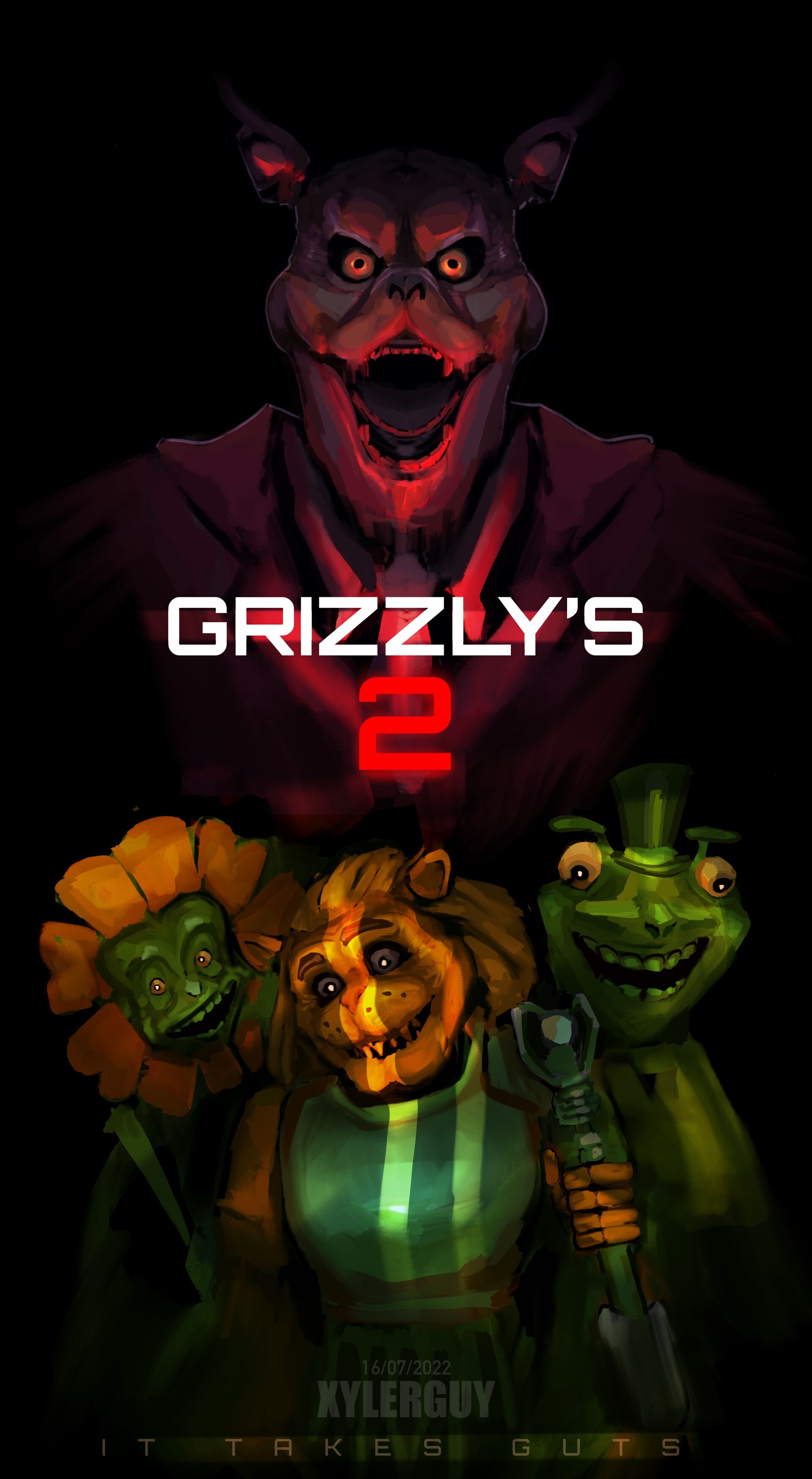 Alexander Ivlev - Official poster for Grizzly’s 2