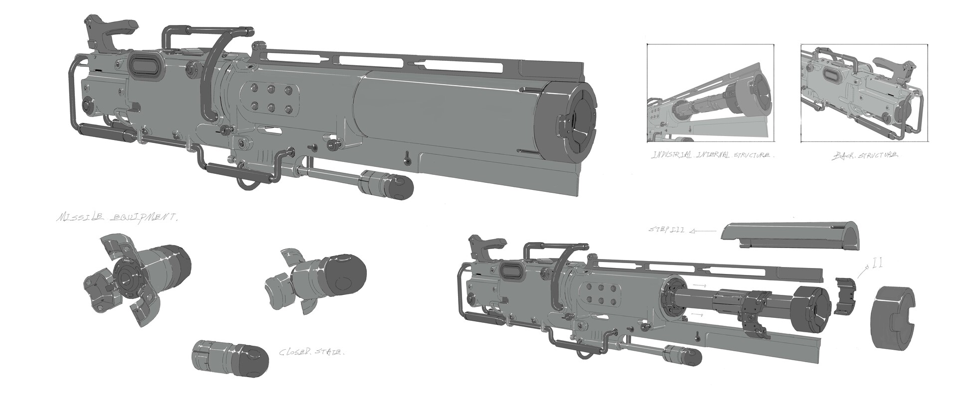 ArtStation - WEAPON Concept Design