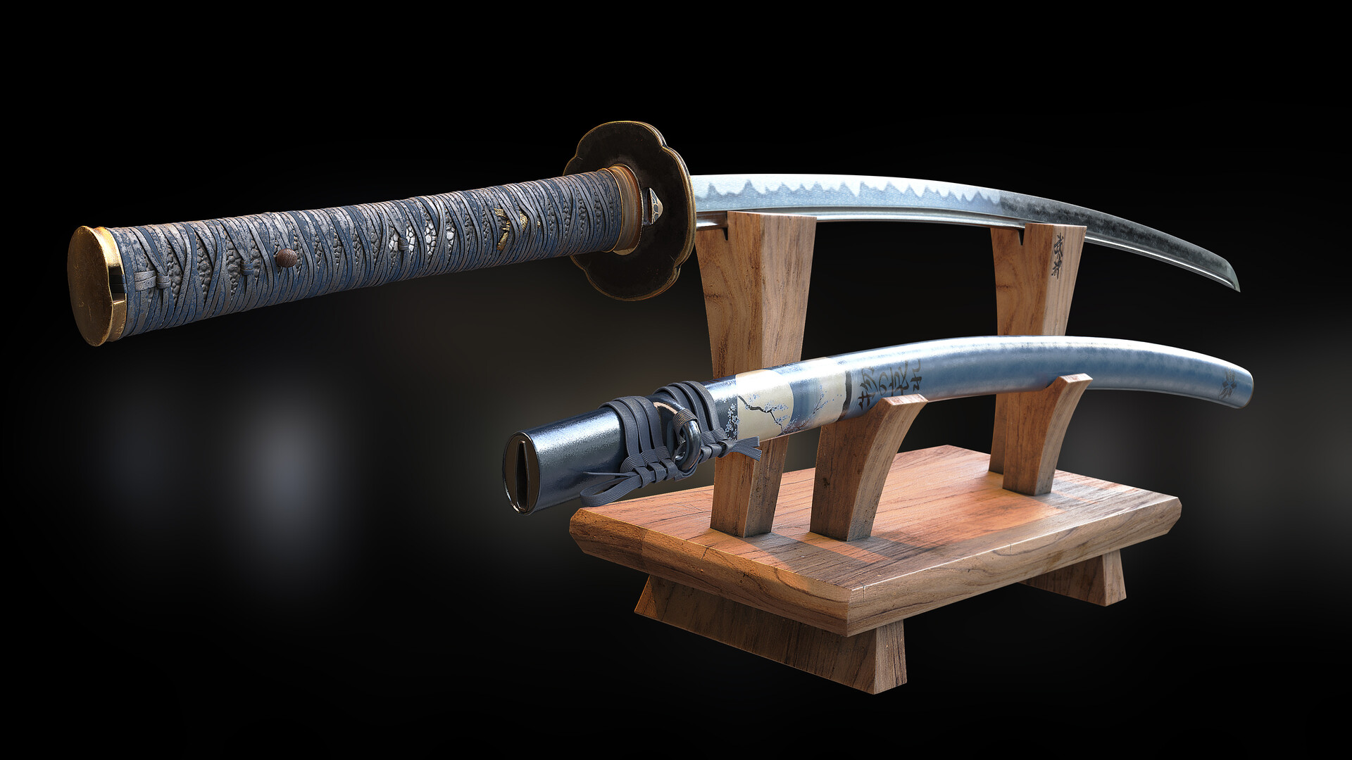 Merouane Zamouche - Realistic Ōdachi Samurai Sword