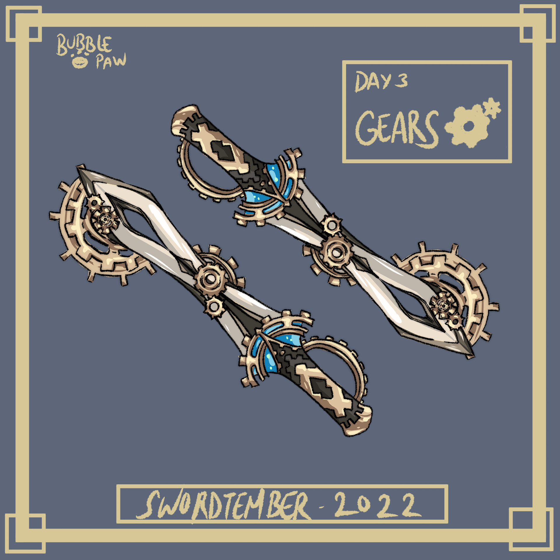 ArtStation - Gear sword design