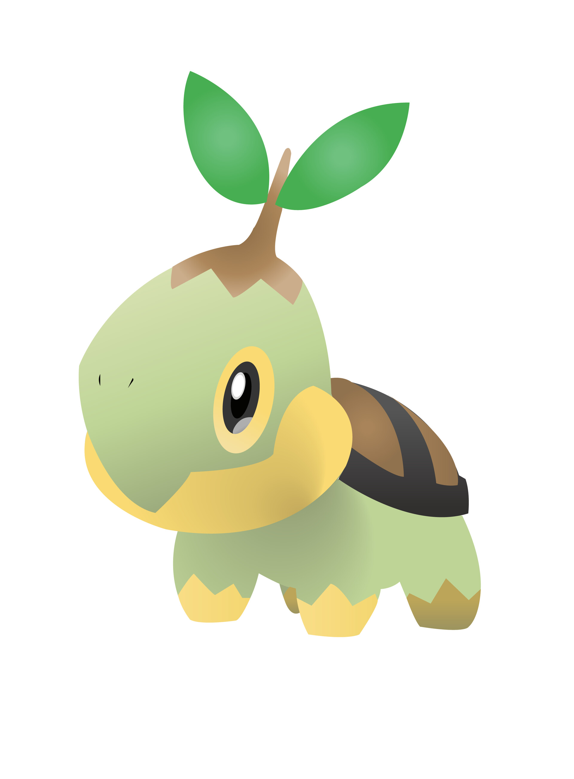 ArtStation - Turtwig Vector Art