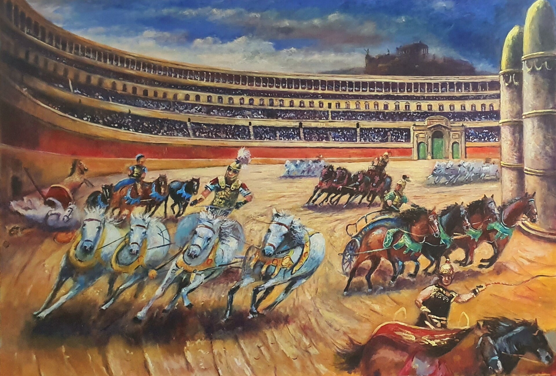 ArtStation - Chariot race