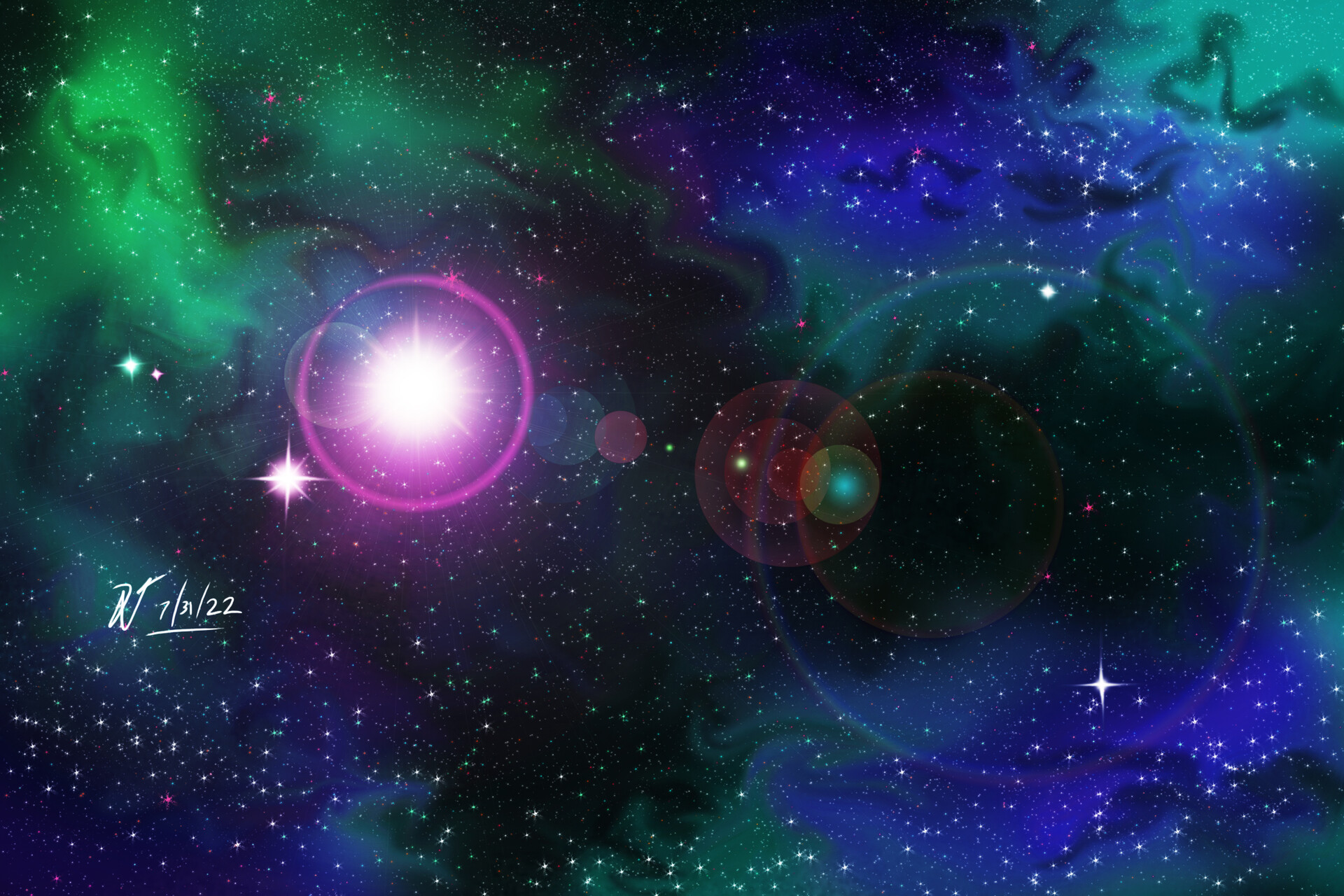 Dream Activities - Space art: The mysteries of the universe