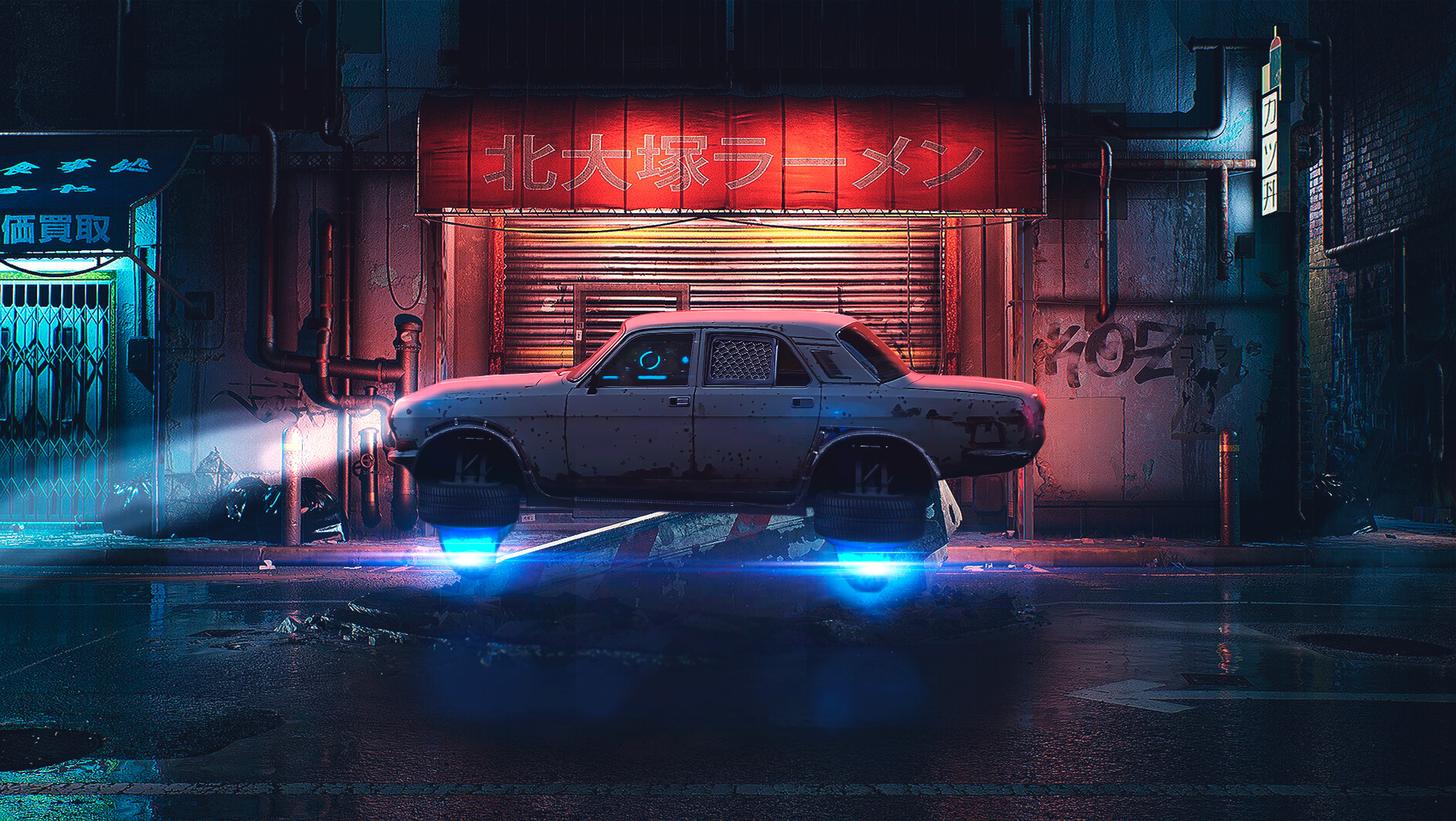 ArtStation - Volga Cyberpunk