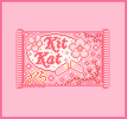 ArtStation - Kit Kat - Pixel Art (Sakura)
