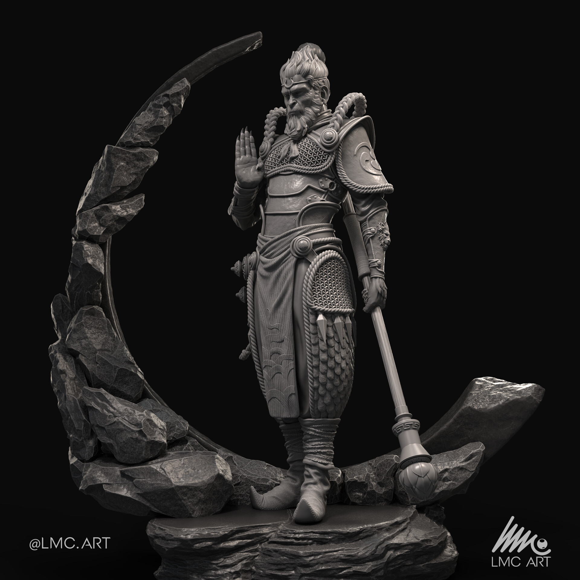 ArtStation - Sun Wukong - The Monkey King