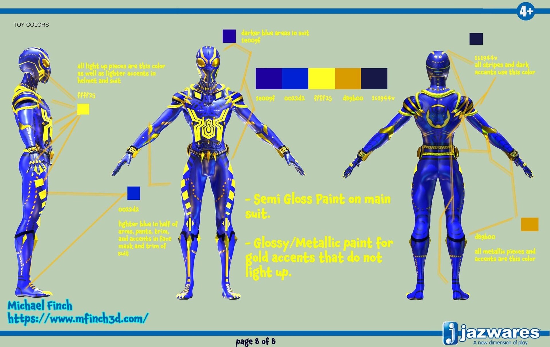 Michael Finch - Spirit of Wakanda Spiderman
