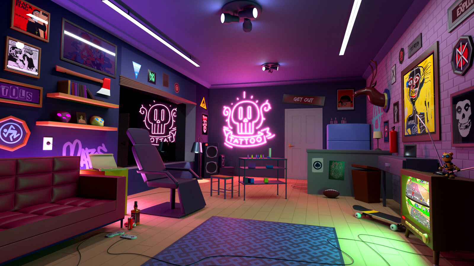 Fran Castillo - Stylized Interior Environment