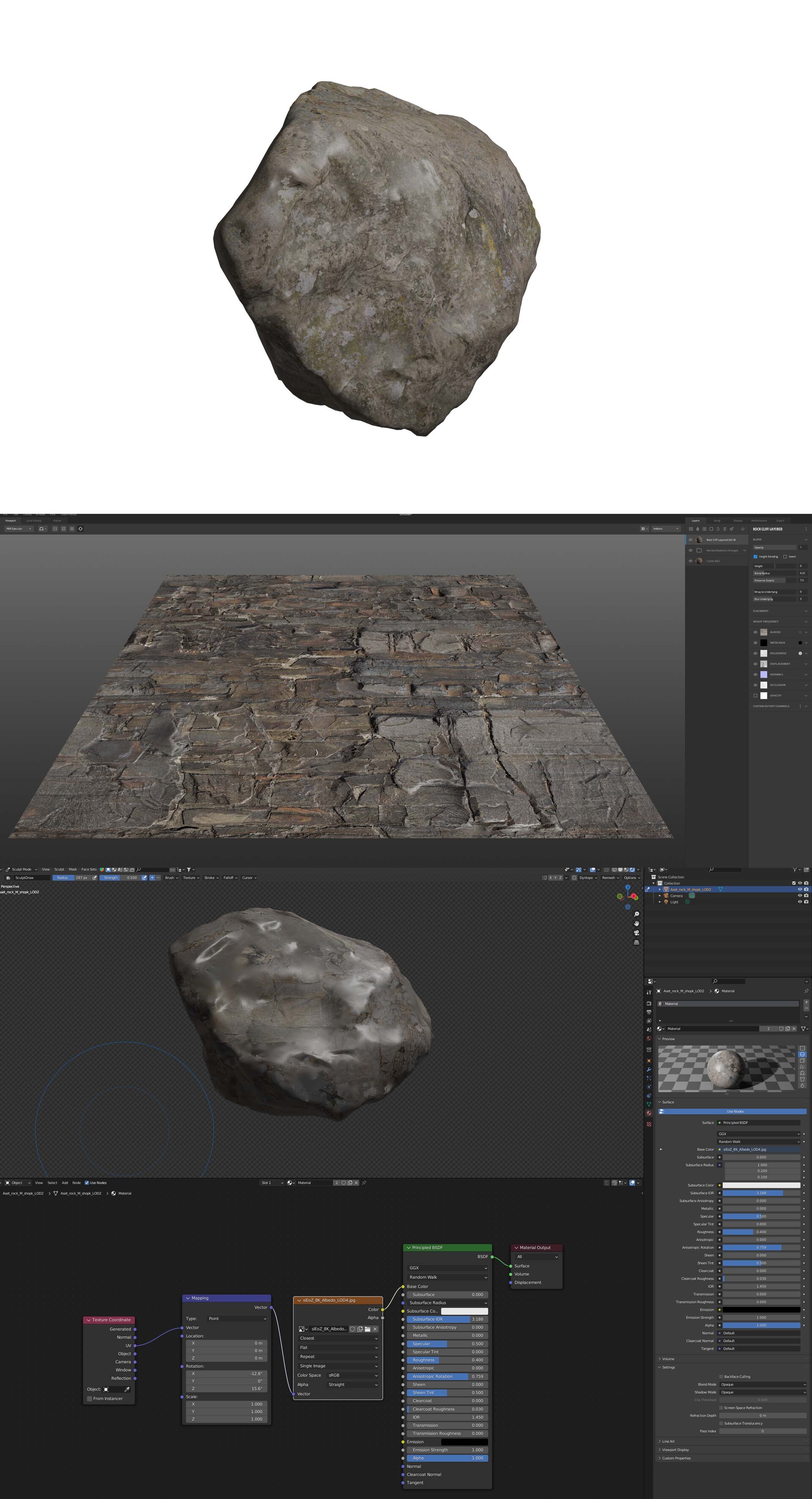 ArtStation - From Mixer to Blender - Texturing