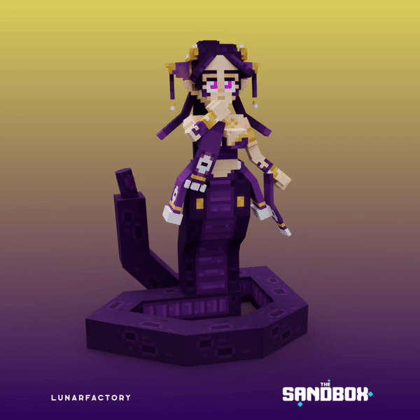 Lunar Factory - VoxEditWeekly : Mysterious Shaman Lamia