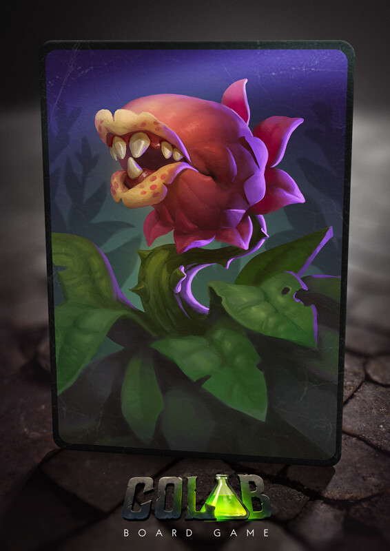 Magda Proski - CoLab Board game cards illustration set 04