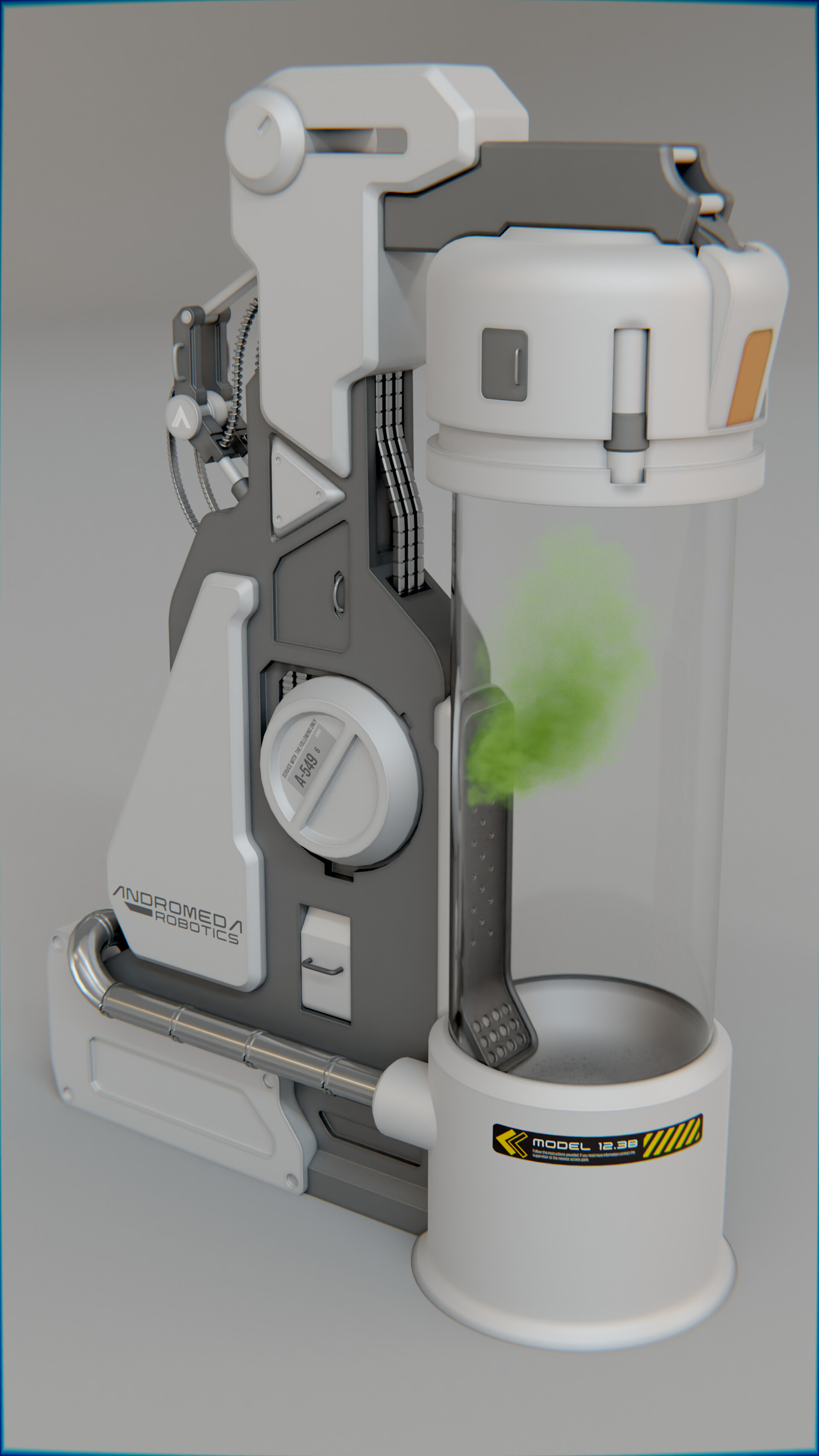 ArtStation - Scifi Gas Storage