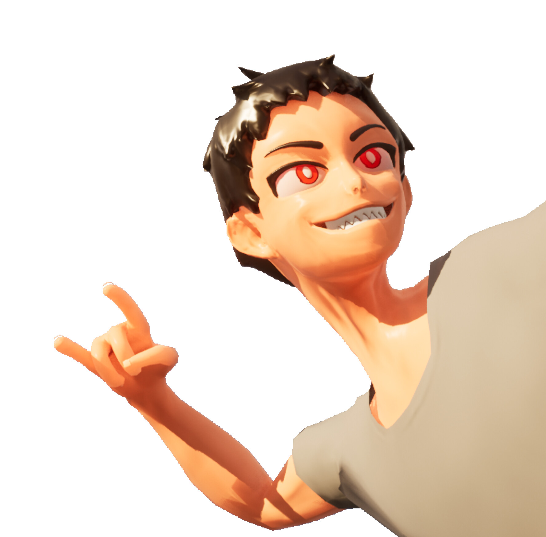 James Wales - Shinra Kusakabe Game Ready Asset