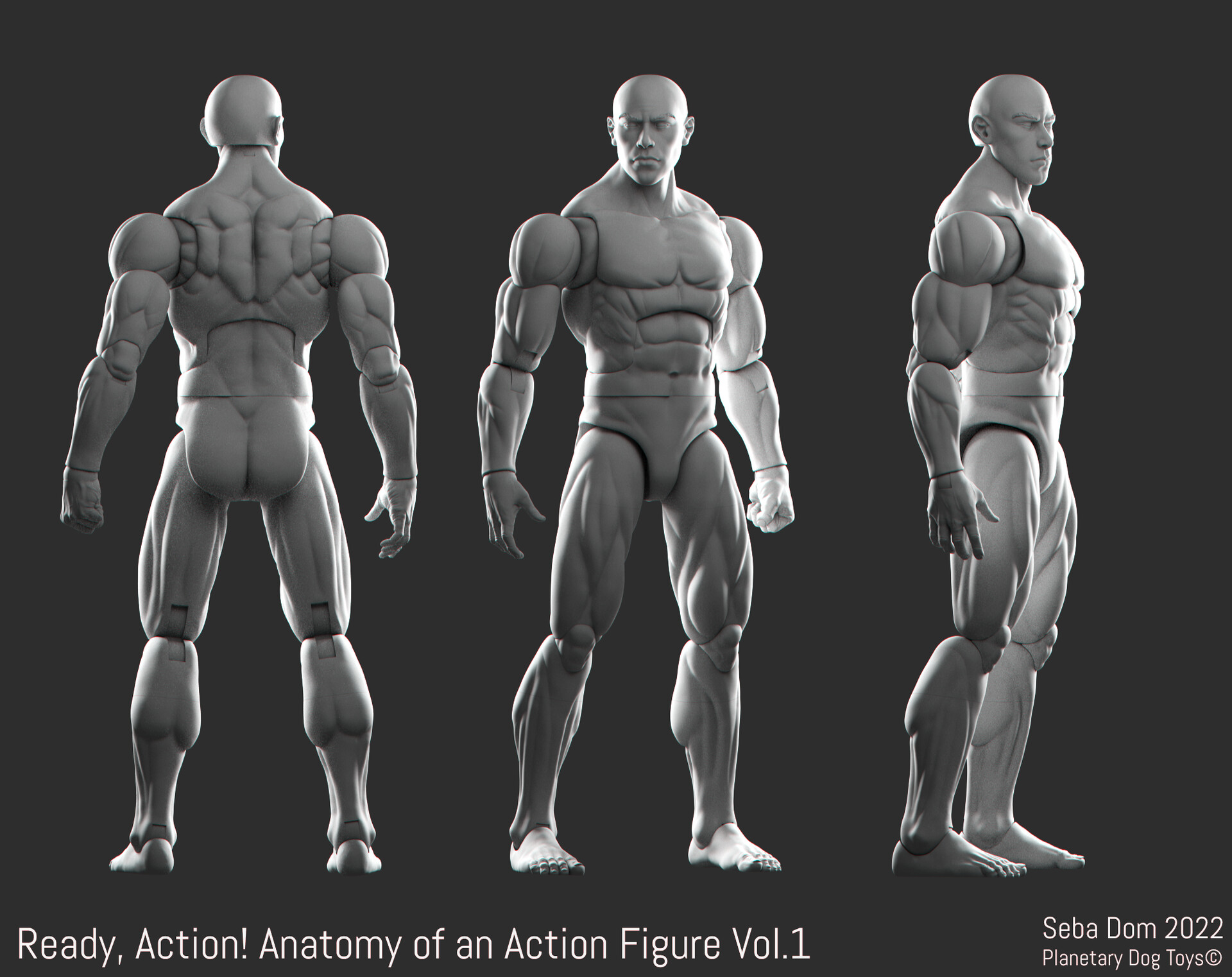 Artstation Ready Action Anatomy Of An Action Figure Vol1