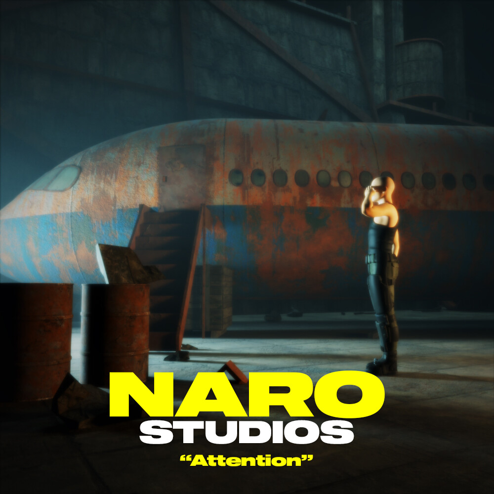 Naro Studios - Daily Render | "Attention" | 03.09.22