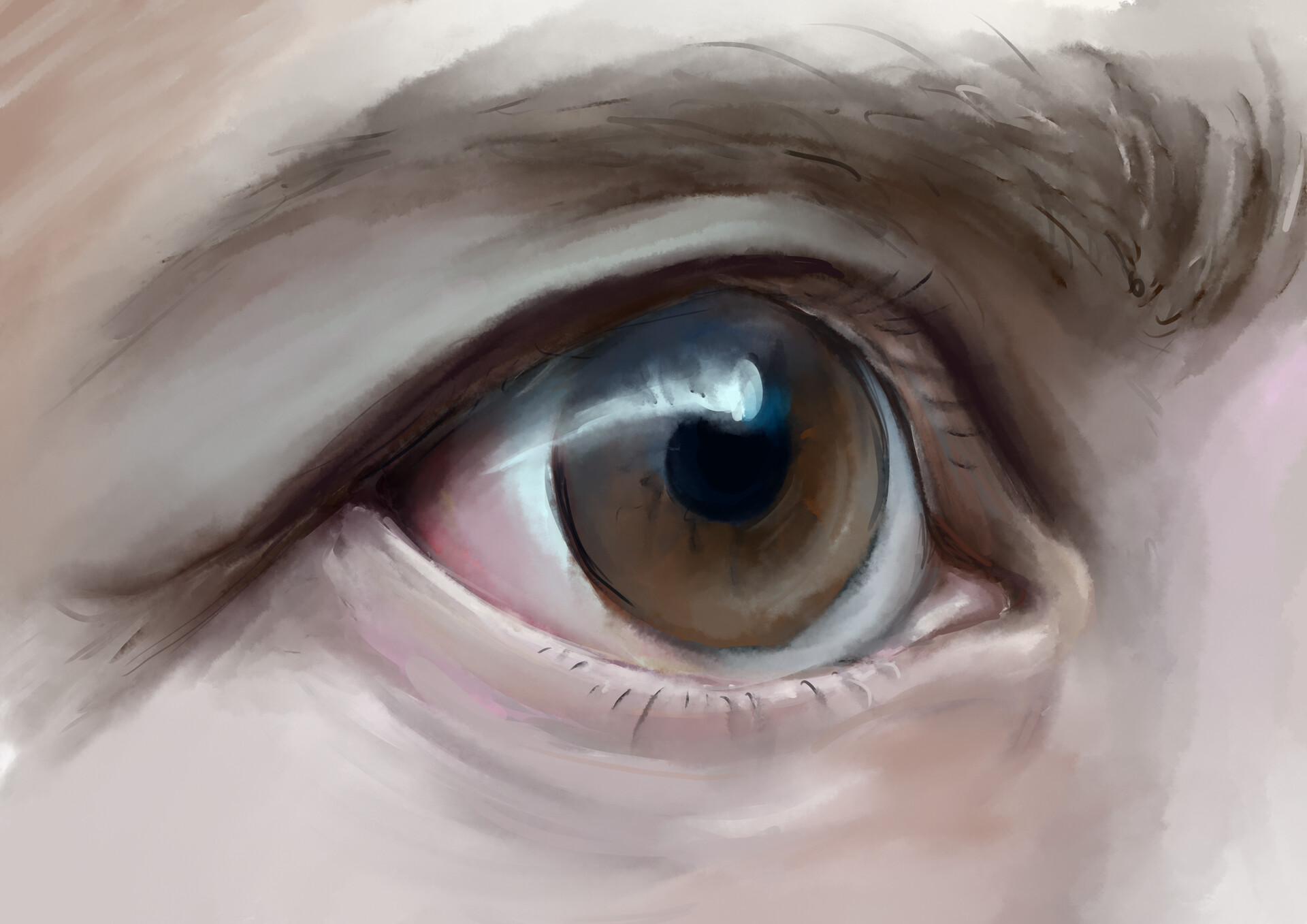 ArtStation - Eye (Spy) Study