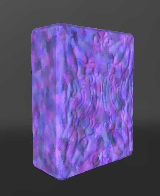 ArtStation - Stylized Stone Slab