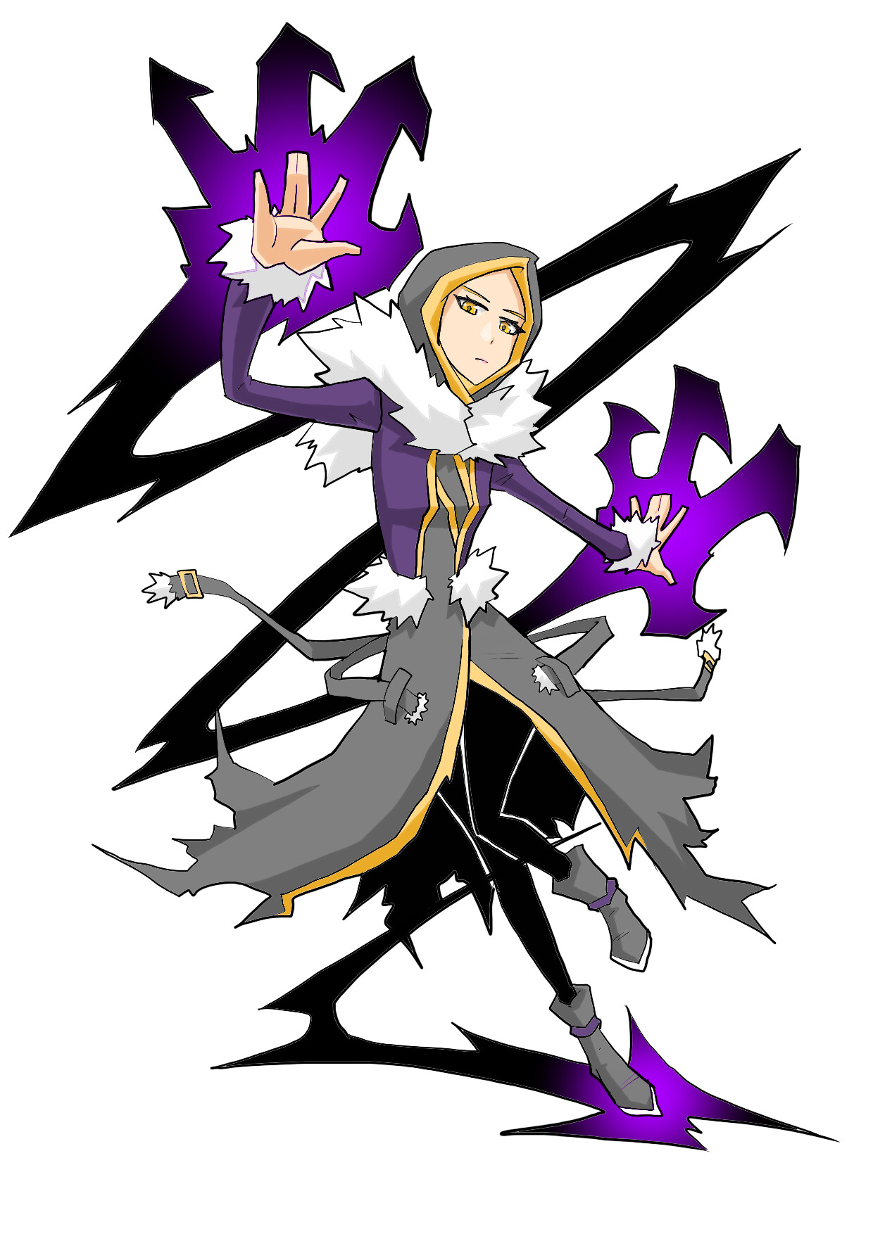 ArtStation - Character Splash Art for Gatcha Game