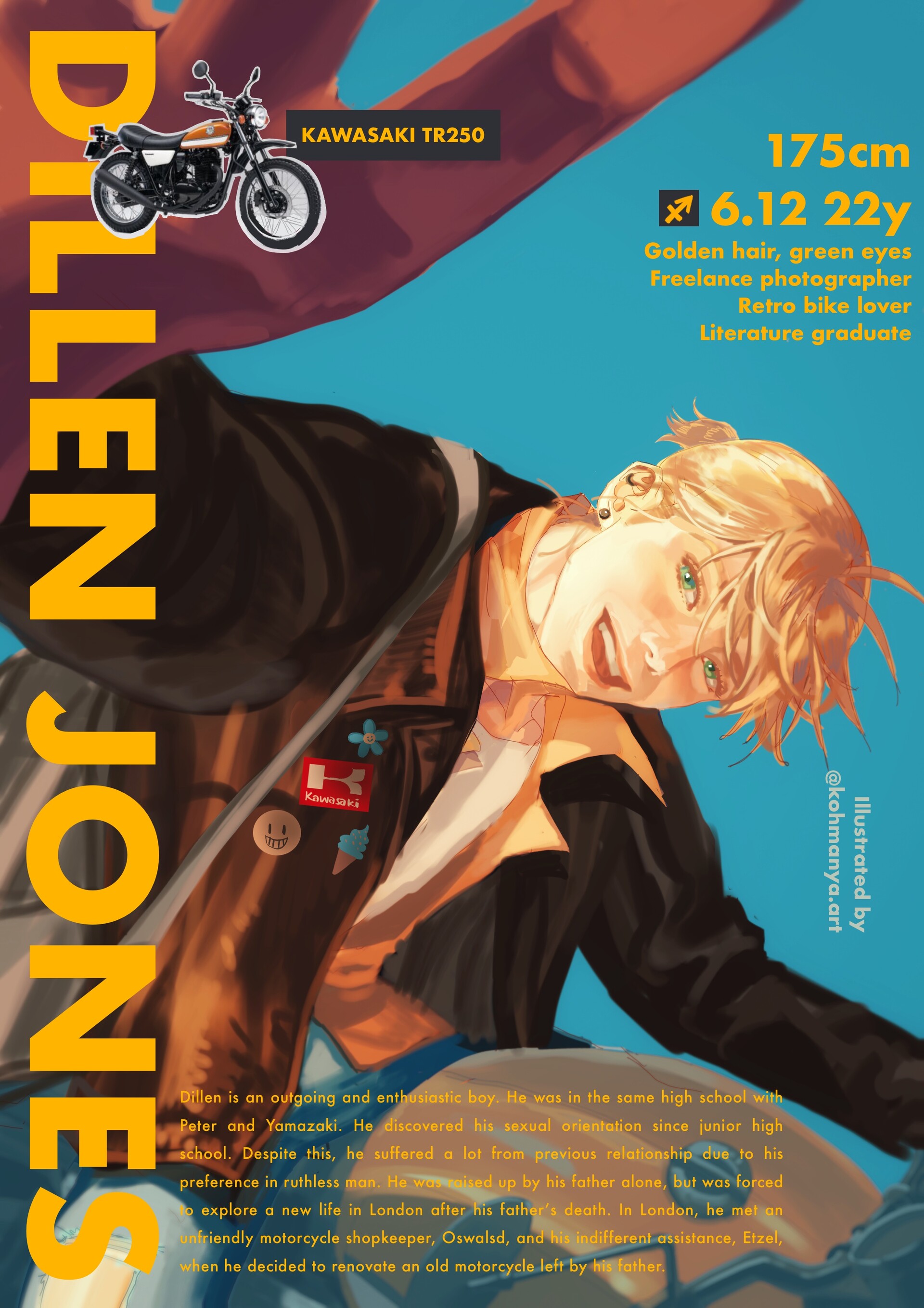 ArtStation - OC l Dillen Jones