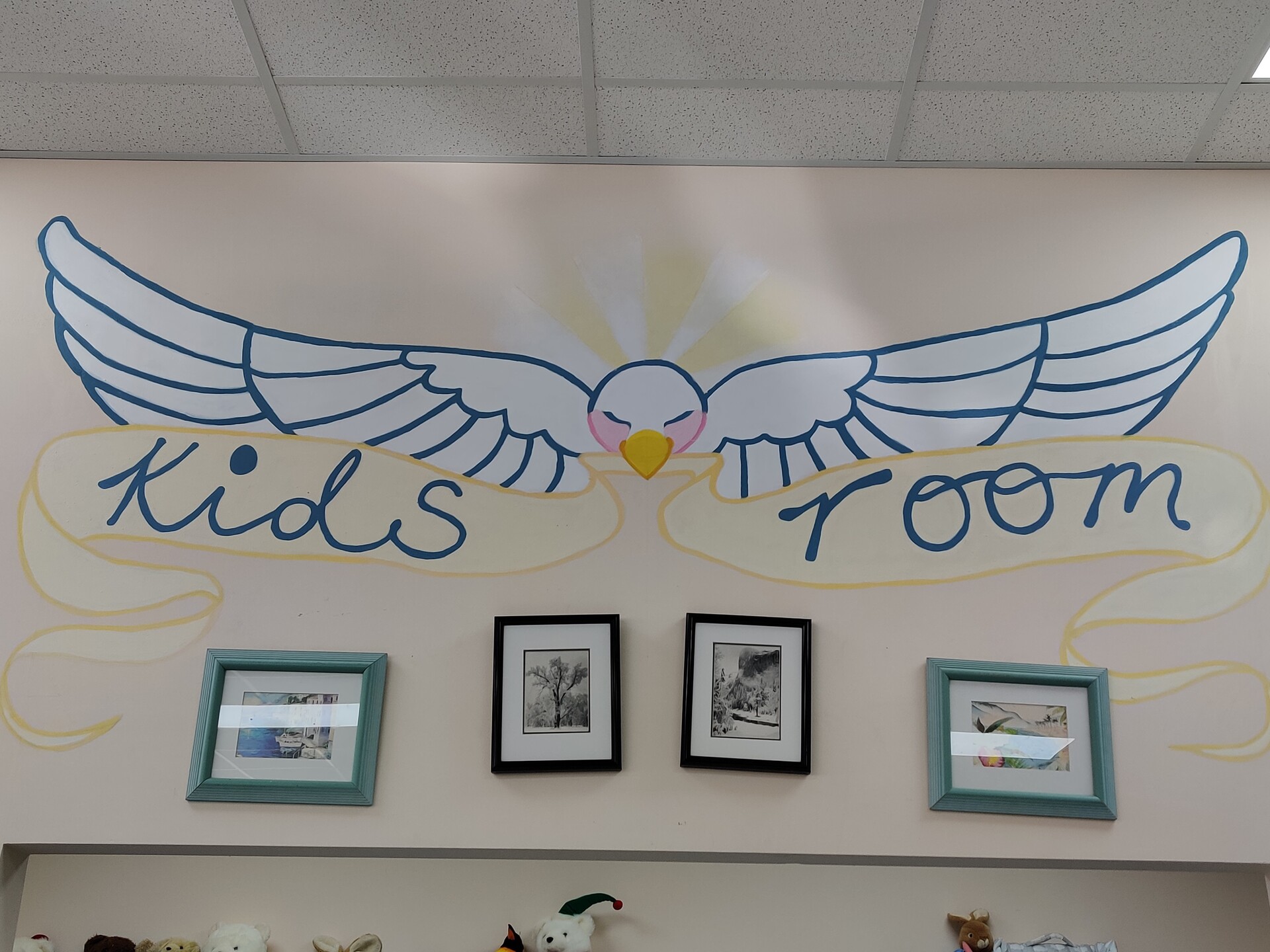 ArtStation - Dove Mural