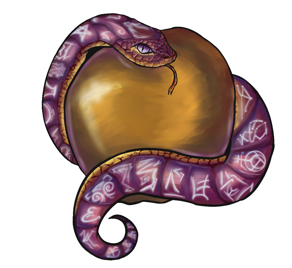 ArtStation - Rune snake