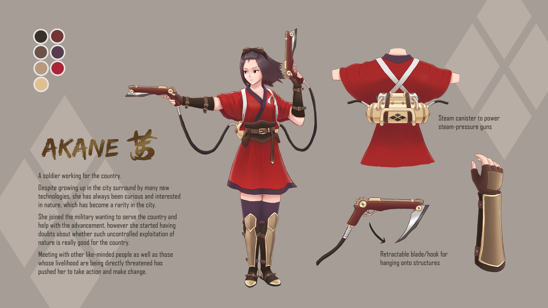 ArtStation - Steampunk Japan Concept Art