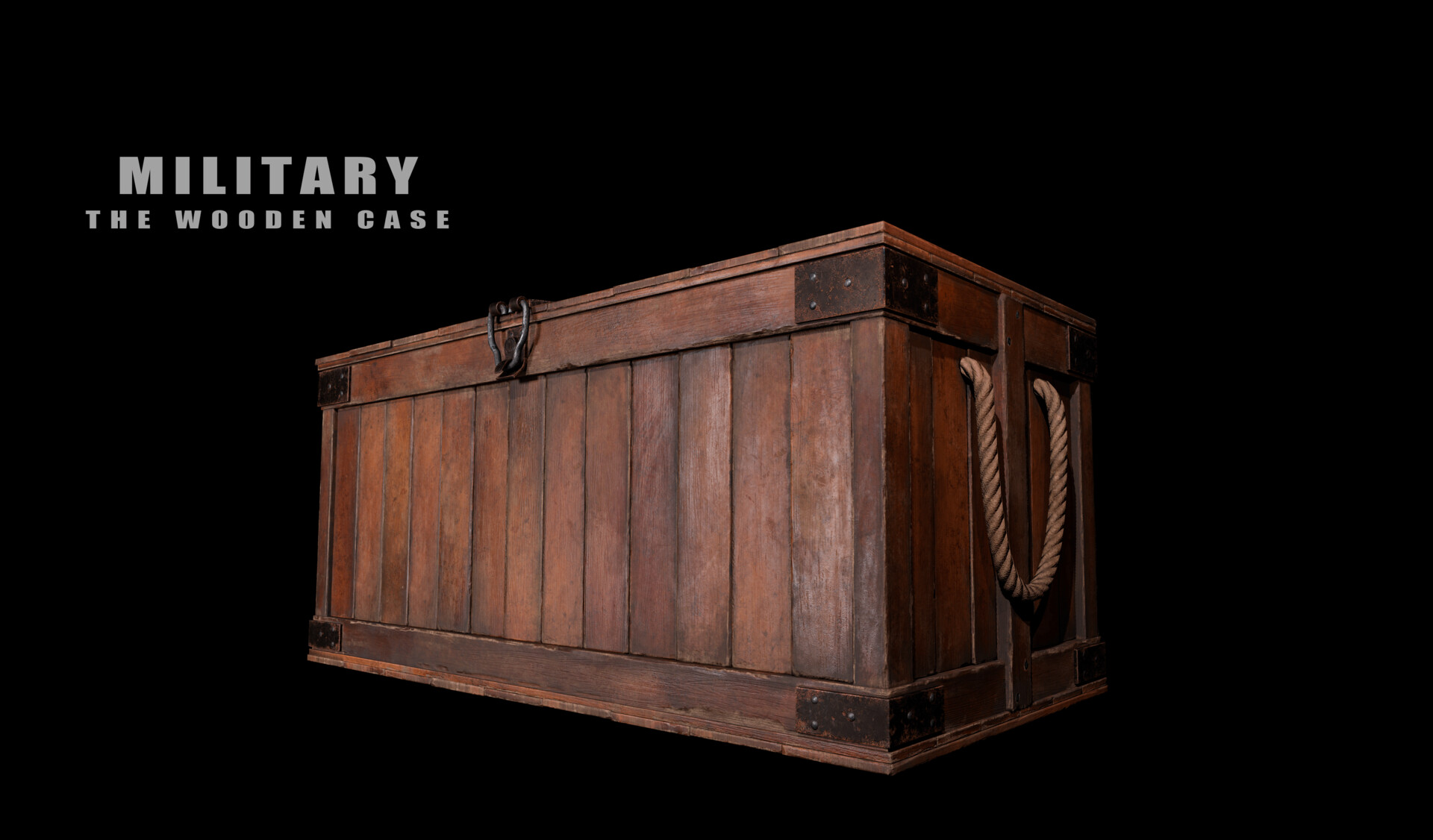 ArtStation - Military wooden crate exercise