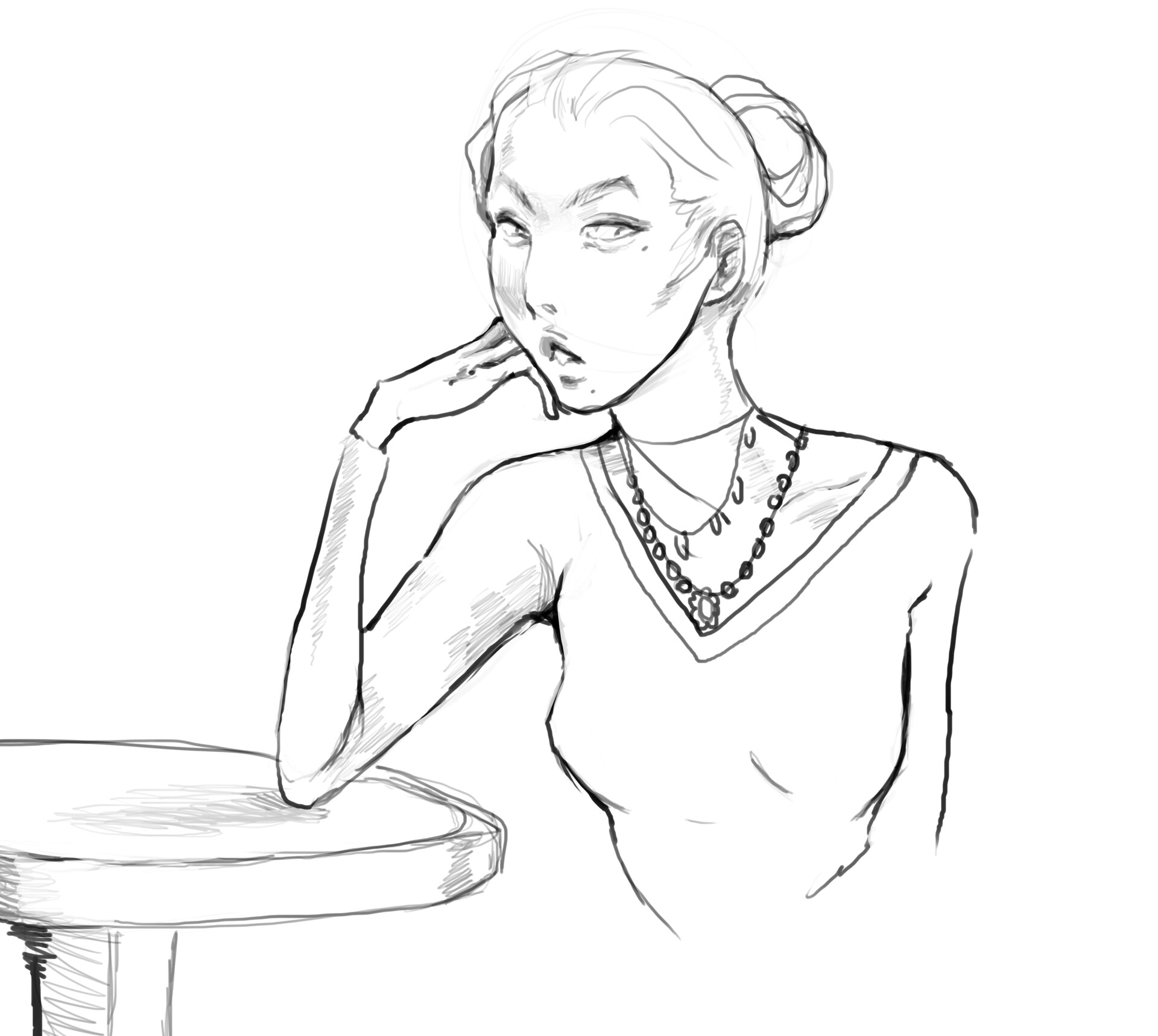 ArtStation - A nice lady