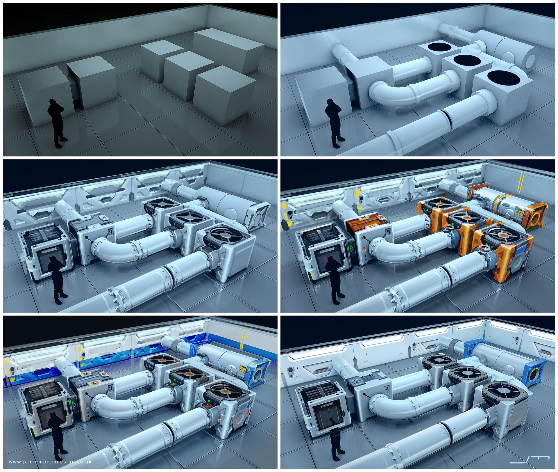 Jamie Martin - Space Station: Atmospherics - environment interior ...