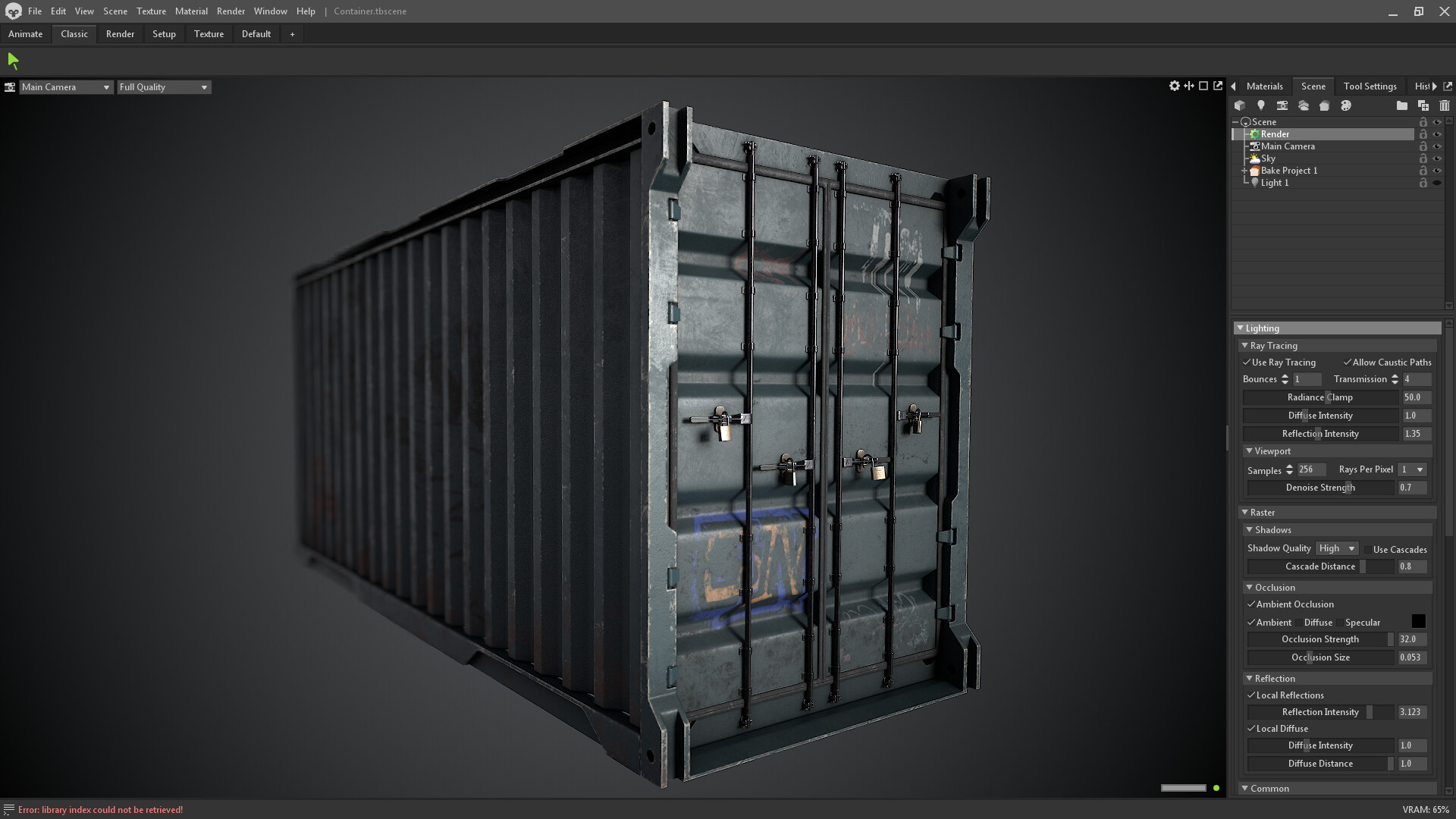 ArtStation - Shipping Container