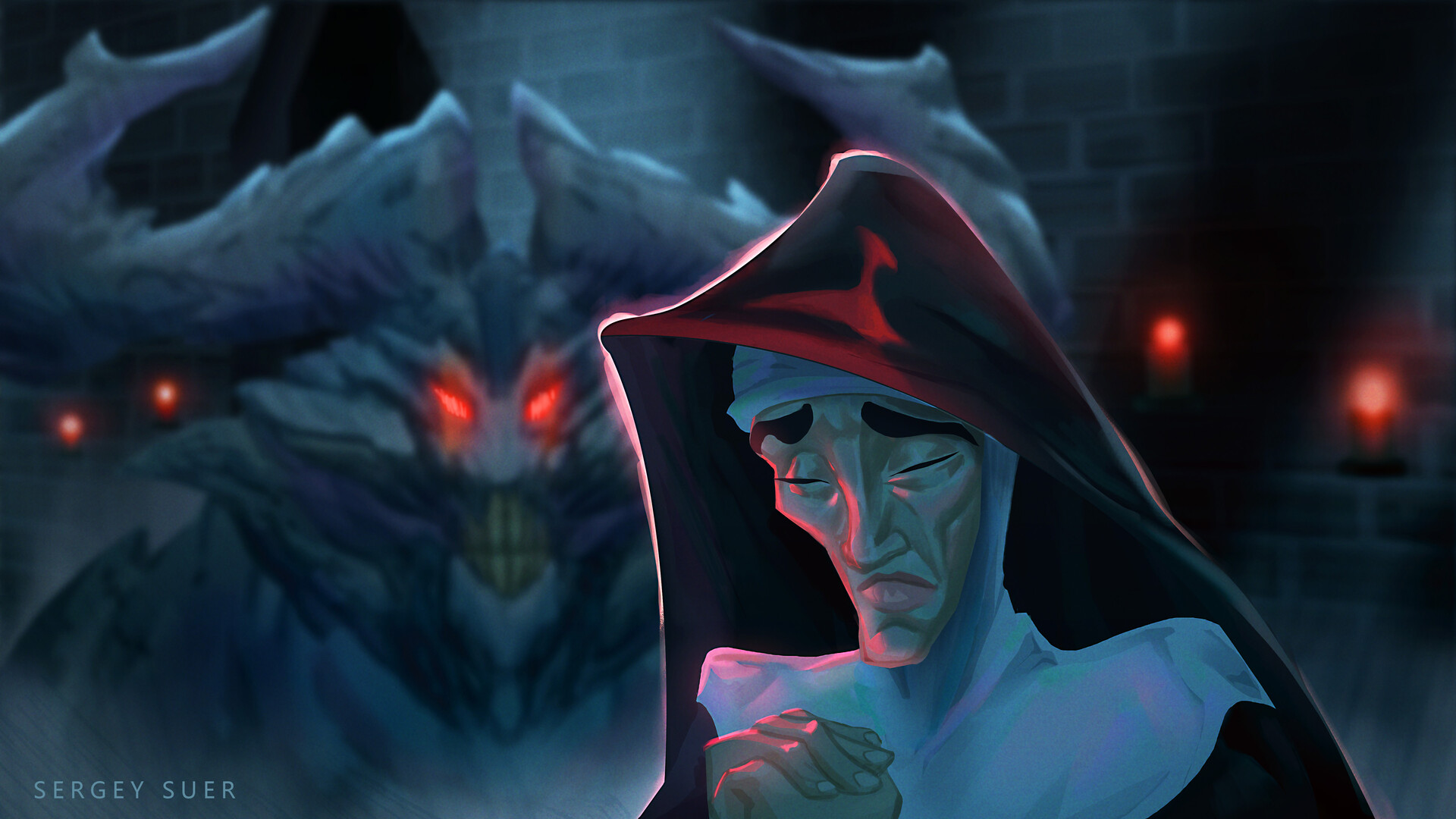 ArtStation - Haunted Nun