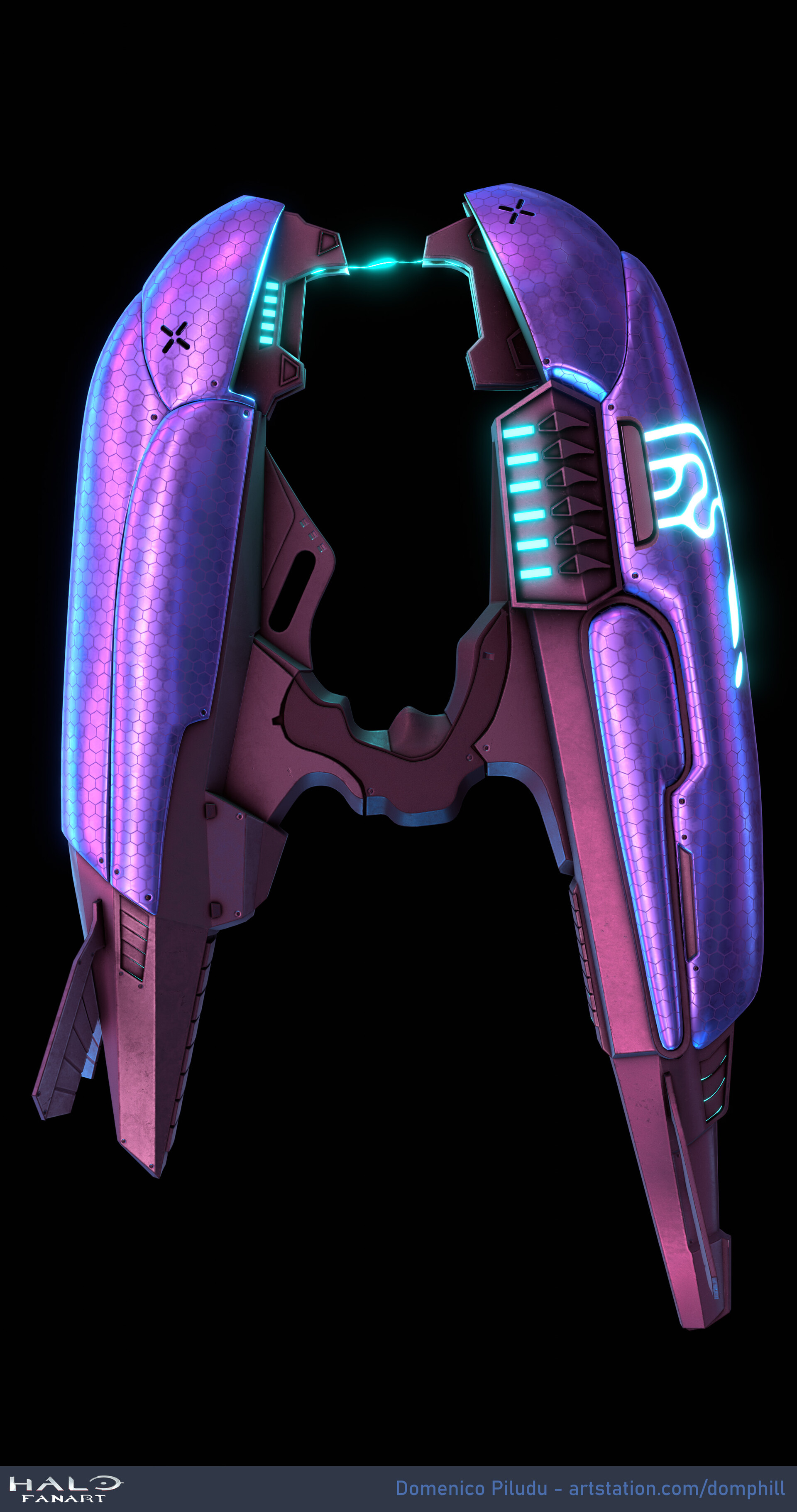 Domenico Piludu - Plasma Rifle - Halo: Reach