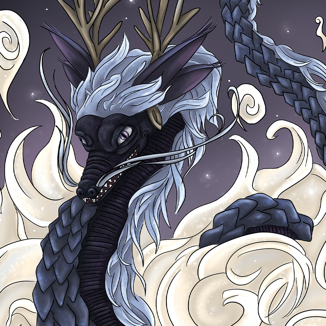 ArtStation - Cloud Dragon