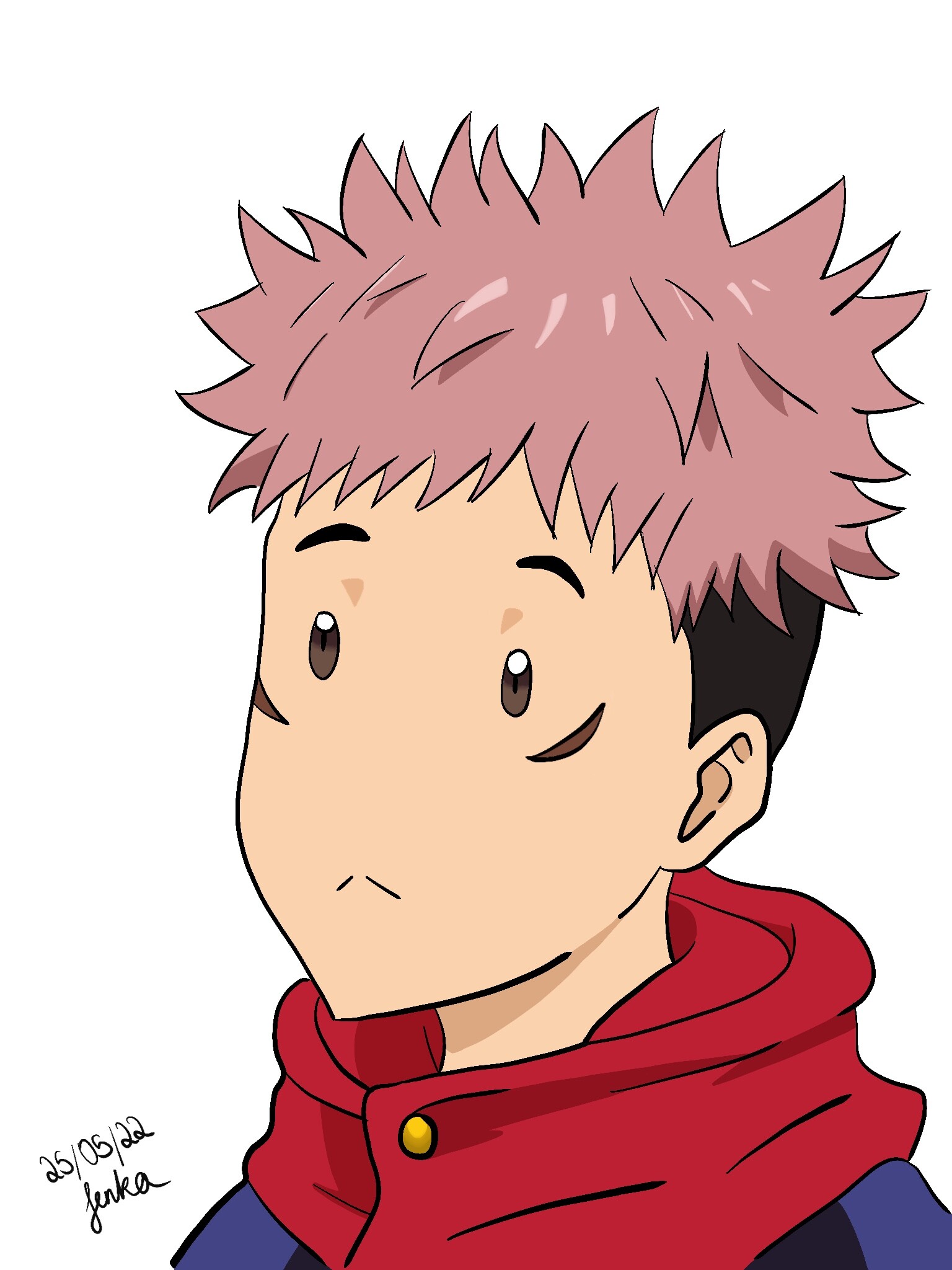 ArtStation - JJK Yuji Itadori Fanart